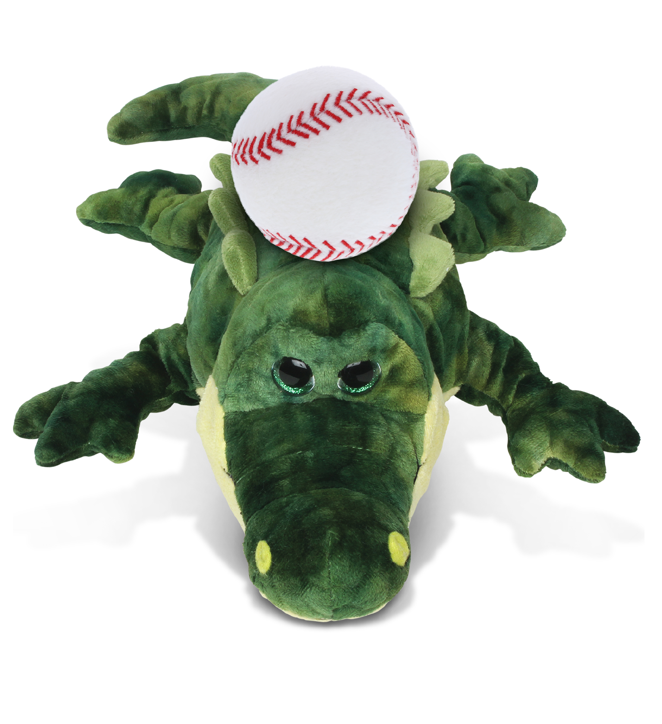 DolliBu Gator Stuffed Animal with Baseball Plush – Soft Huggable ...