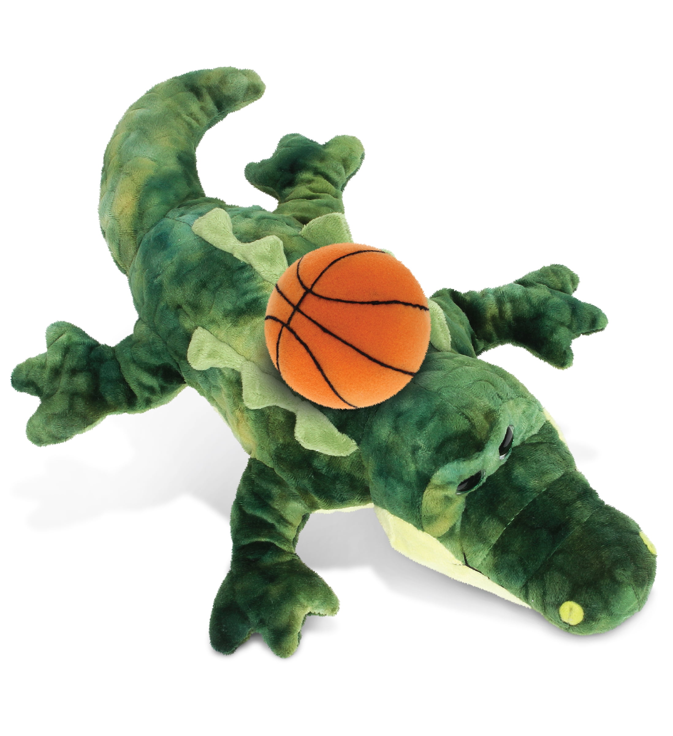 DolliBu Gator Stuffed Animal with Basketball Plush - Soft Huggable ...