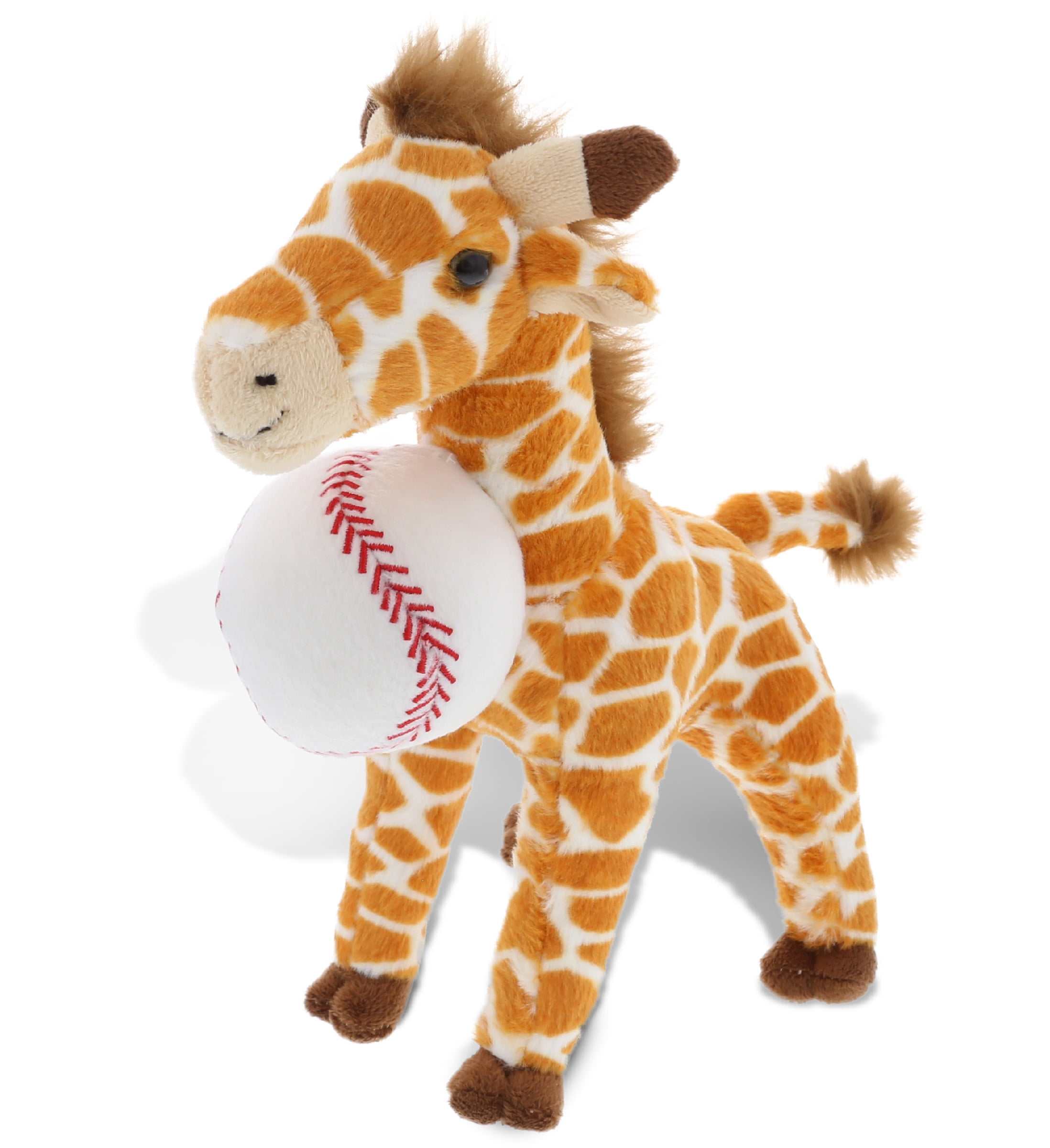 DolliBu Giraffe Stuffed Animal with Baseball Plush - Soft Plush ...