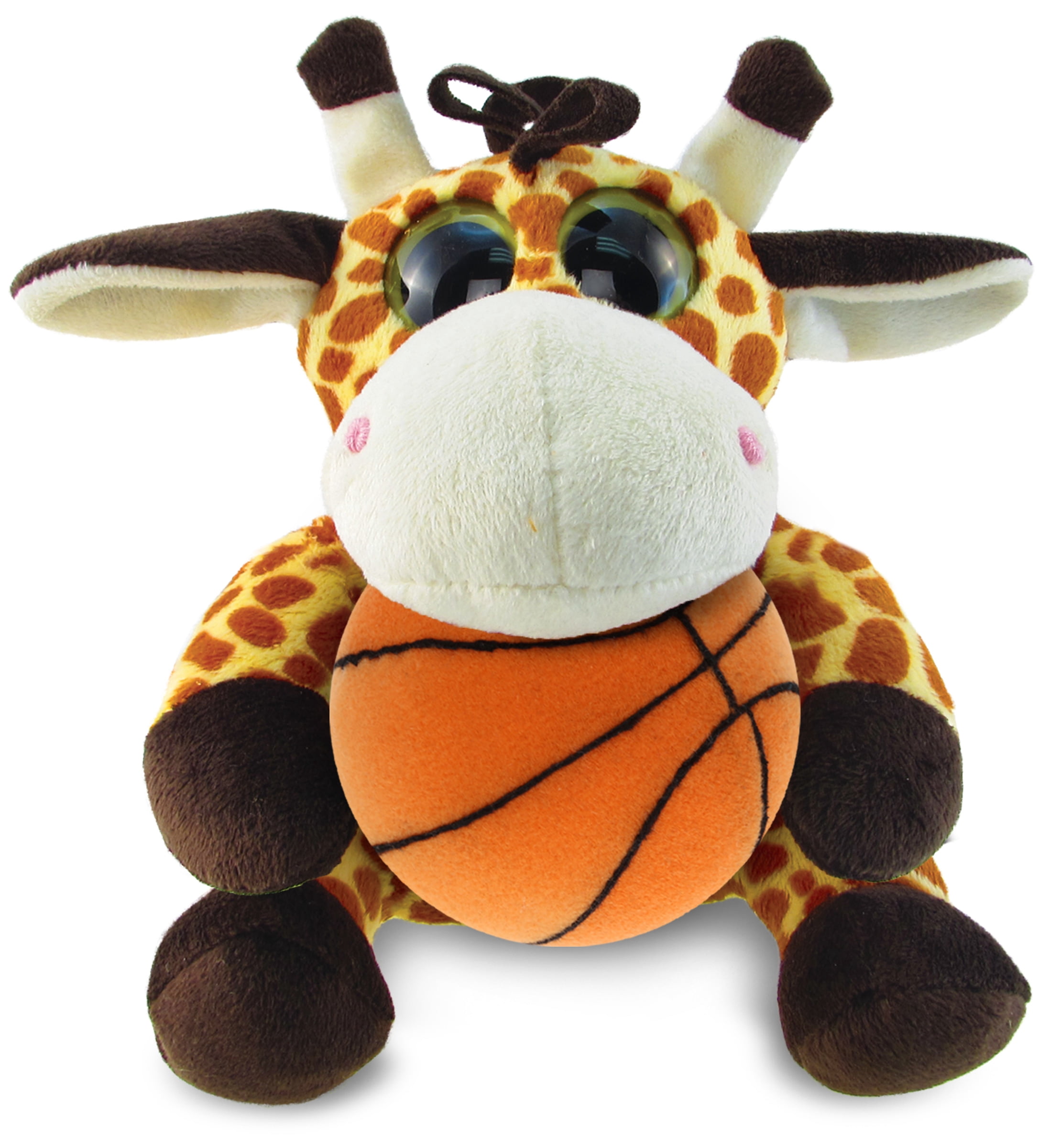 DolliBu Giraffe Stuffed Animal with Basketball Plush - Soft Huggable ...
