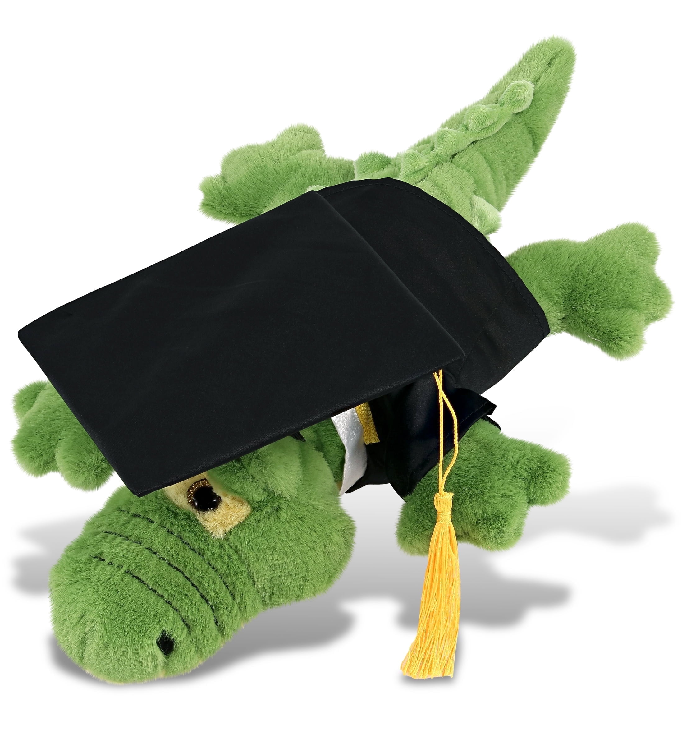 DolliBu Green Alligator Small Graduation Plush Toy - Super Soft ...
