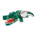 DolliBu Green Alligator Stuffed Animal with Baseball Plush – Soft Gator ...