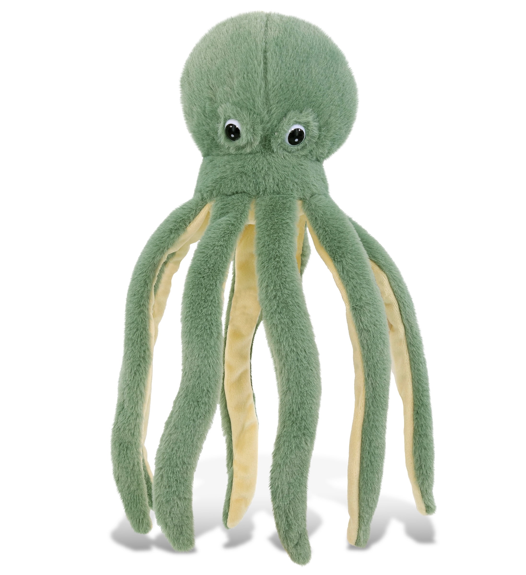 DolliBu Green Octopus Super Soft Stuffed Animal, Cute Realistic Stuffed ...