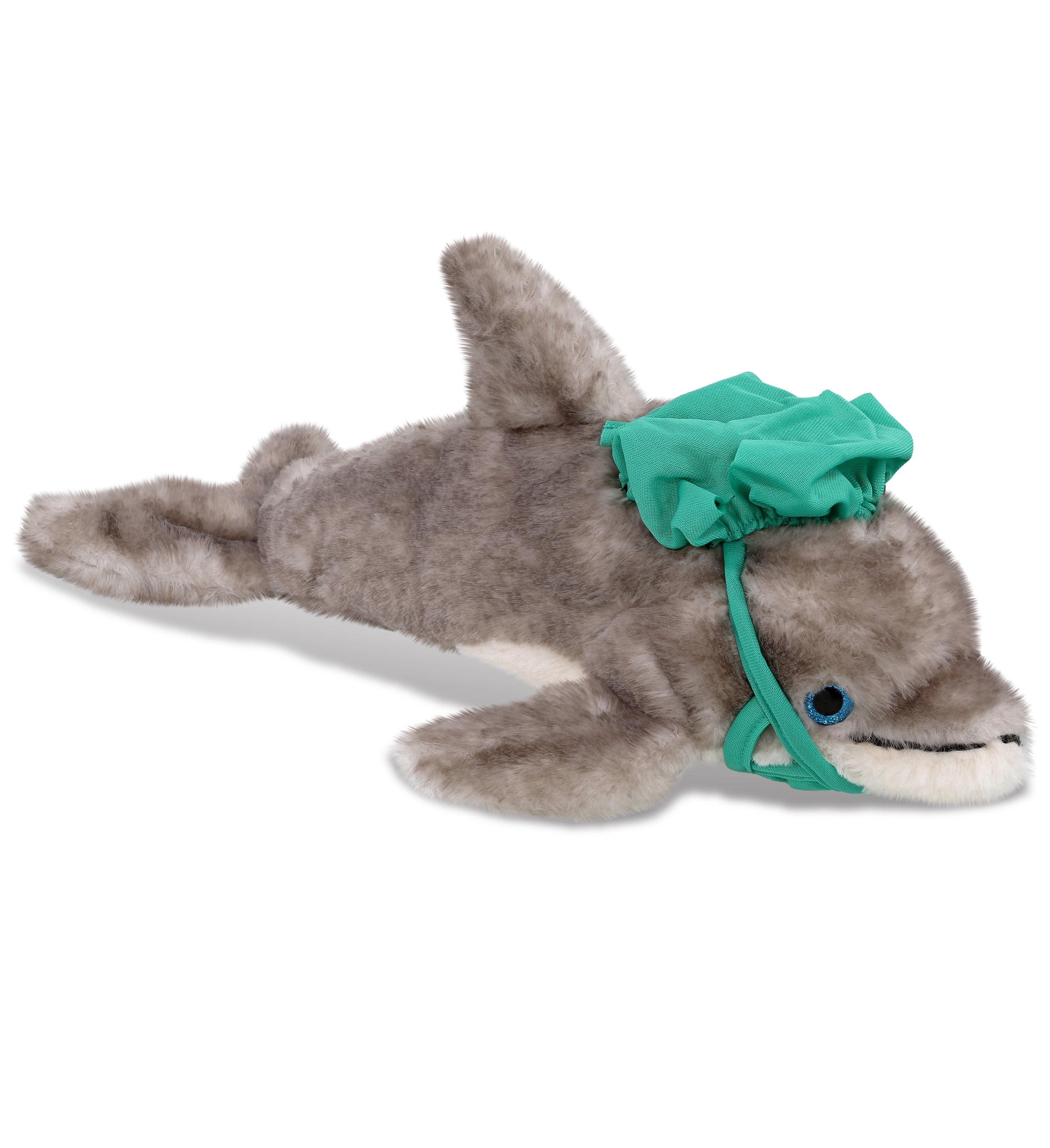 DolliBu Grey Dolphin Doctor Plush Toy - Super Soft Dolphin Doctor ...