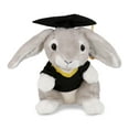 DolliBu Grey Rabbit Graduation Plush Toy - Soft Huggable Graduation ...