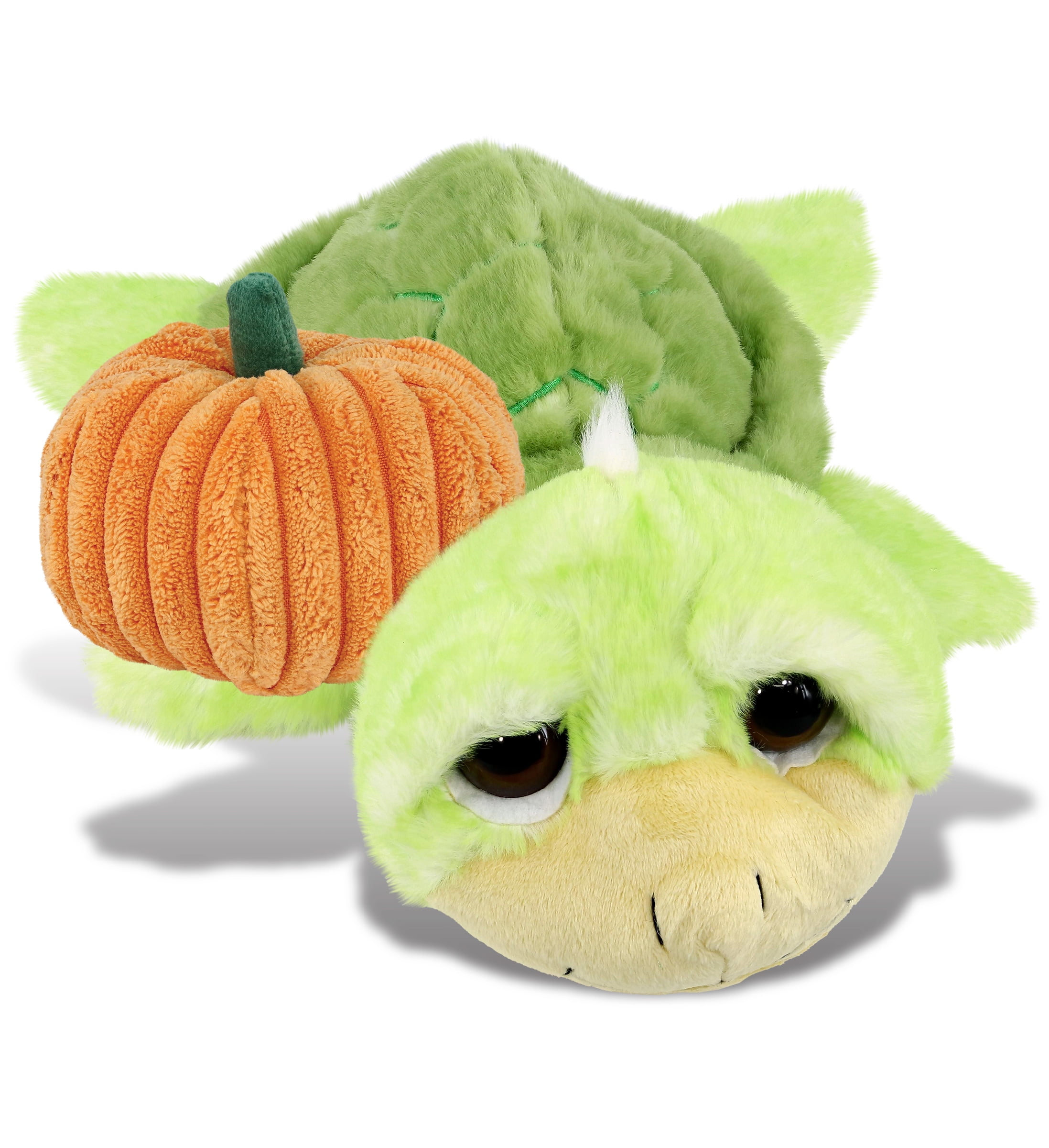 DolliBu Halloween Stuffed Animal Green Sea Turtle Large Plush with ...