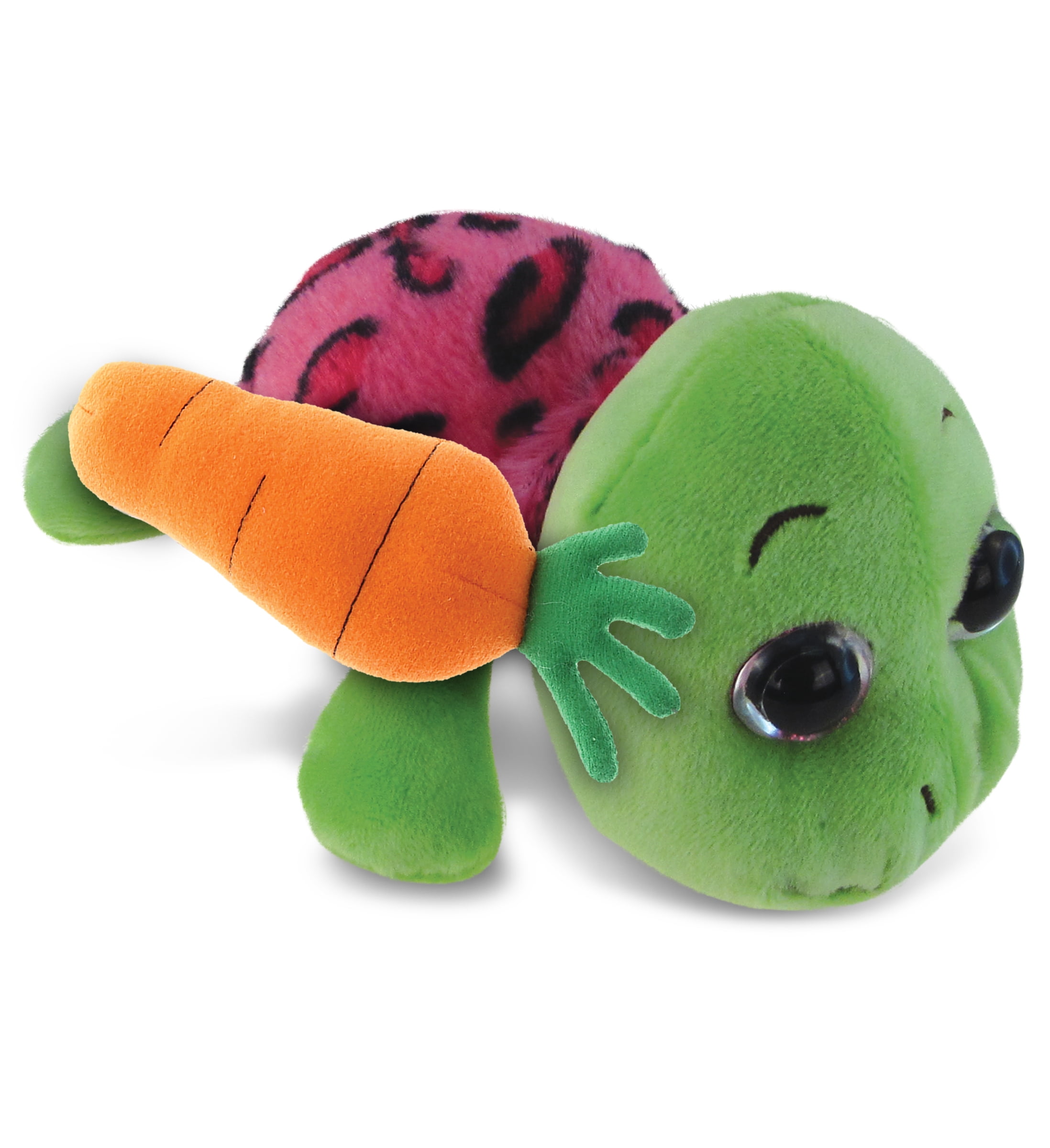 DolliBu Happy Easter Big-Eyed Pink Shell Sea Turtle with Carrot - Cute ...