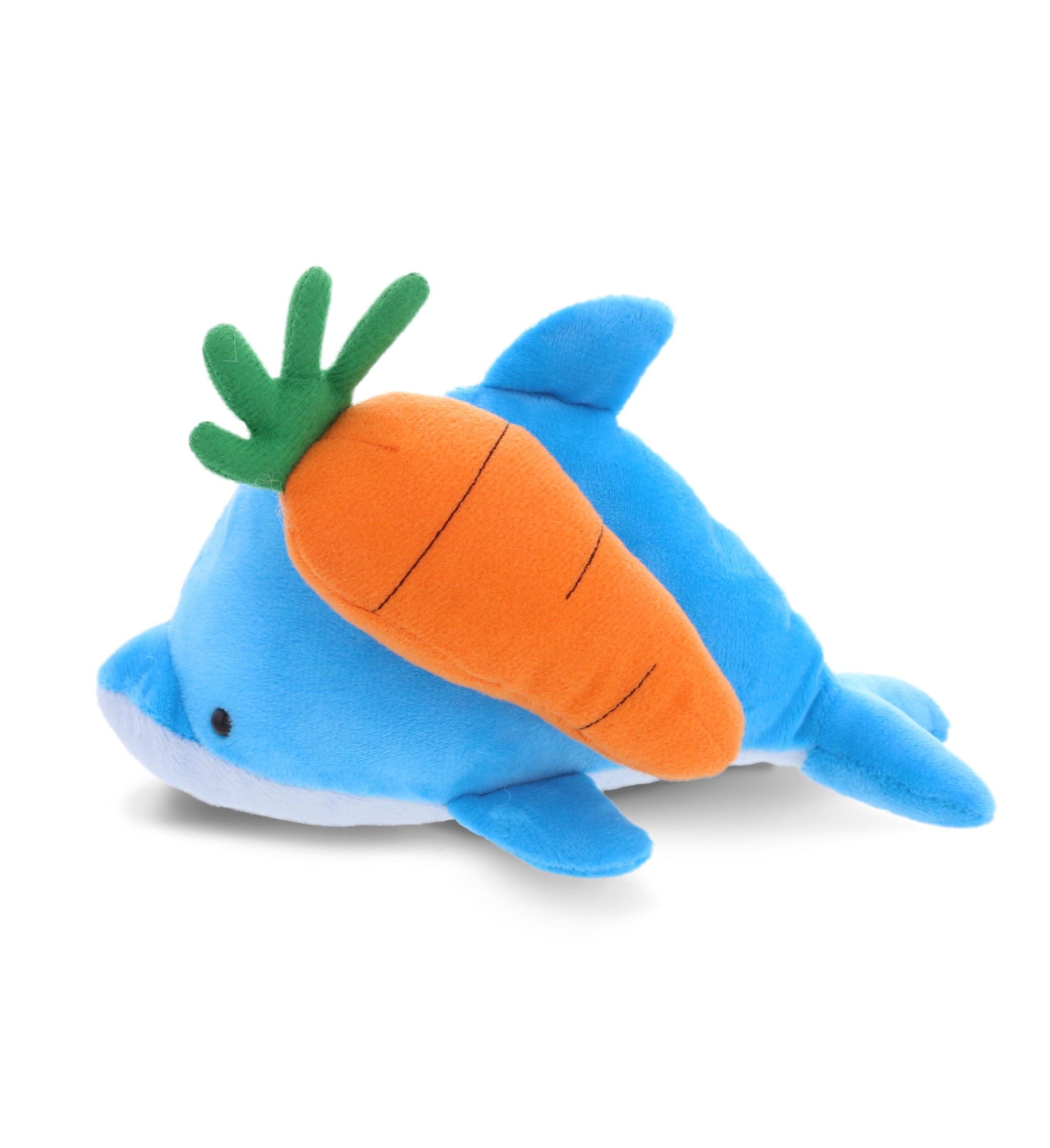 DolliBu Happy Easter Super Soft Plush Dolphin with Carrot - Cute ...