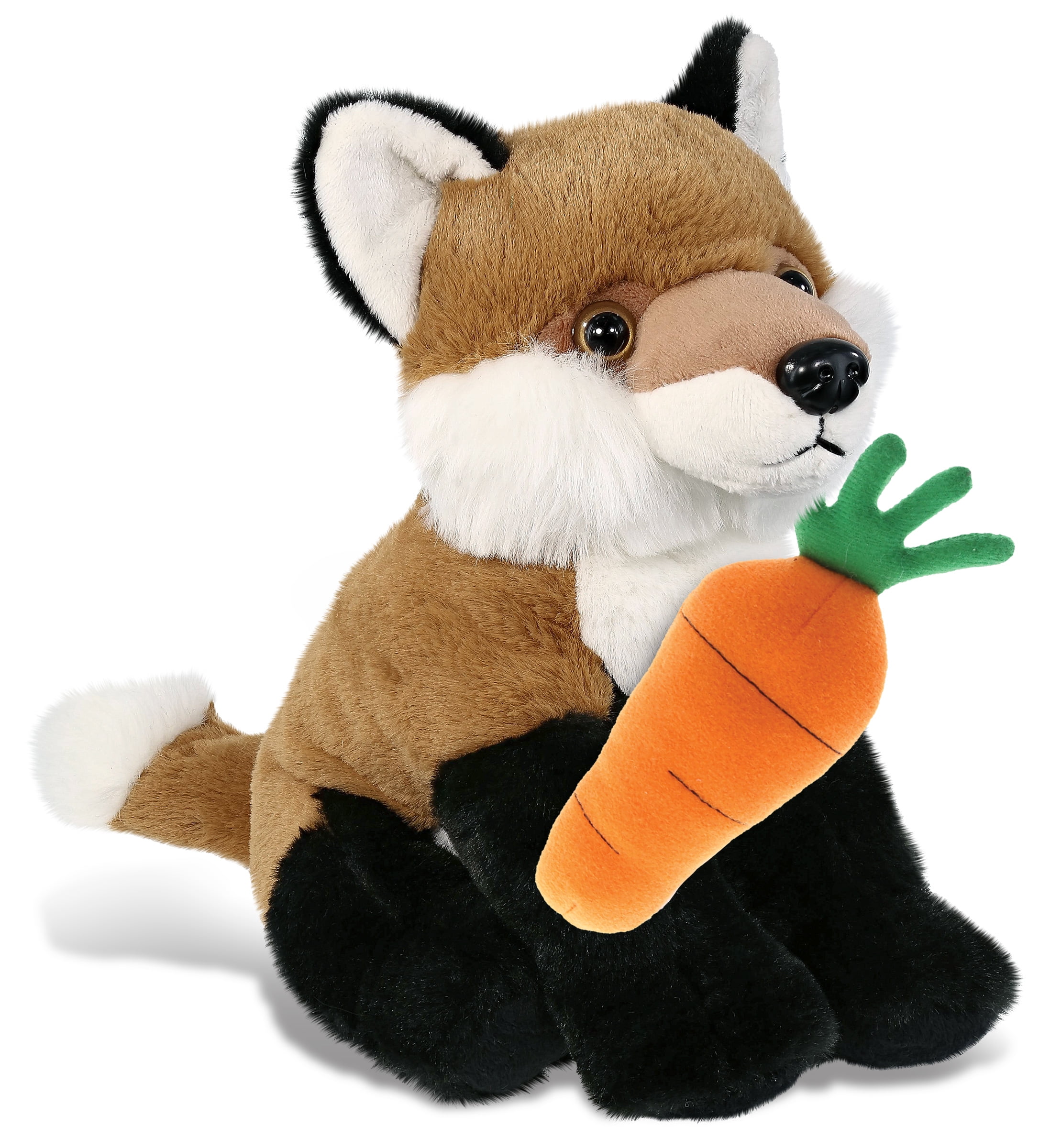 DolliBu Happy Easter Super Soft Plush Floppy Fox with Carrot - Cute ...