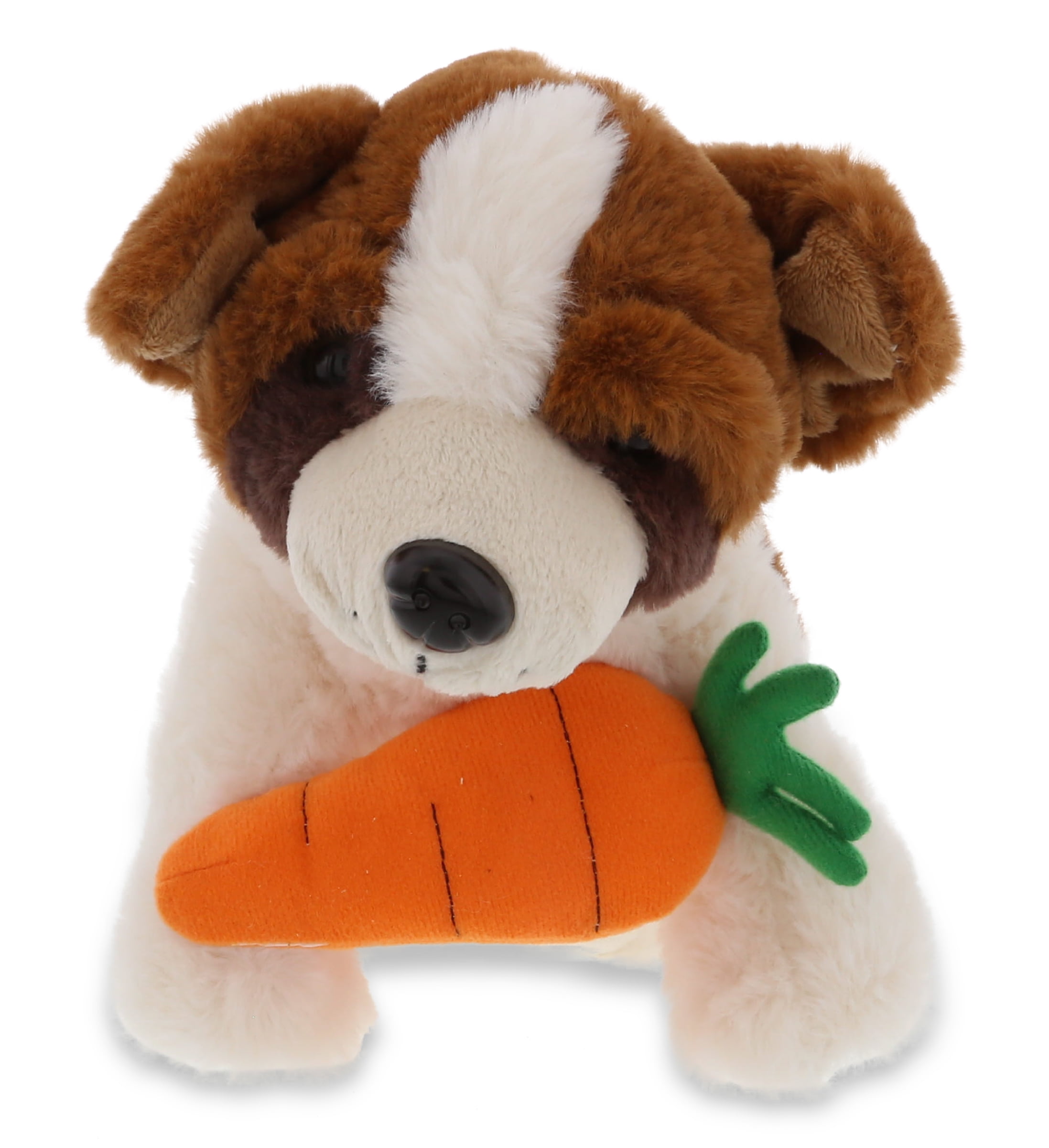 DolliBu Happy Easter Super Soft Plush St. Bernard Dog with Carrot ...