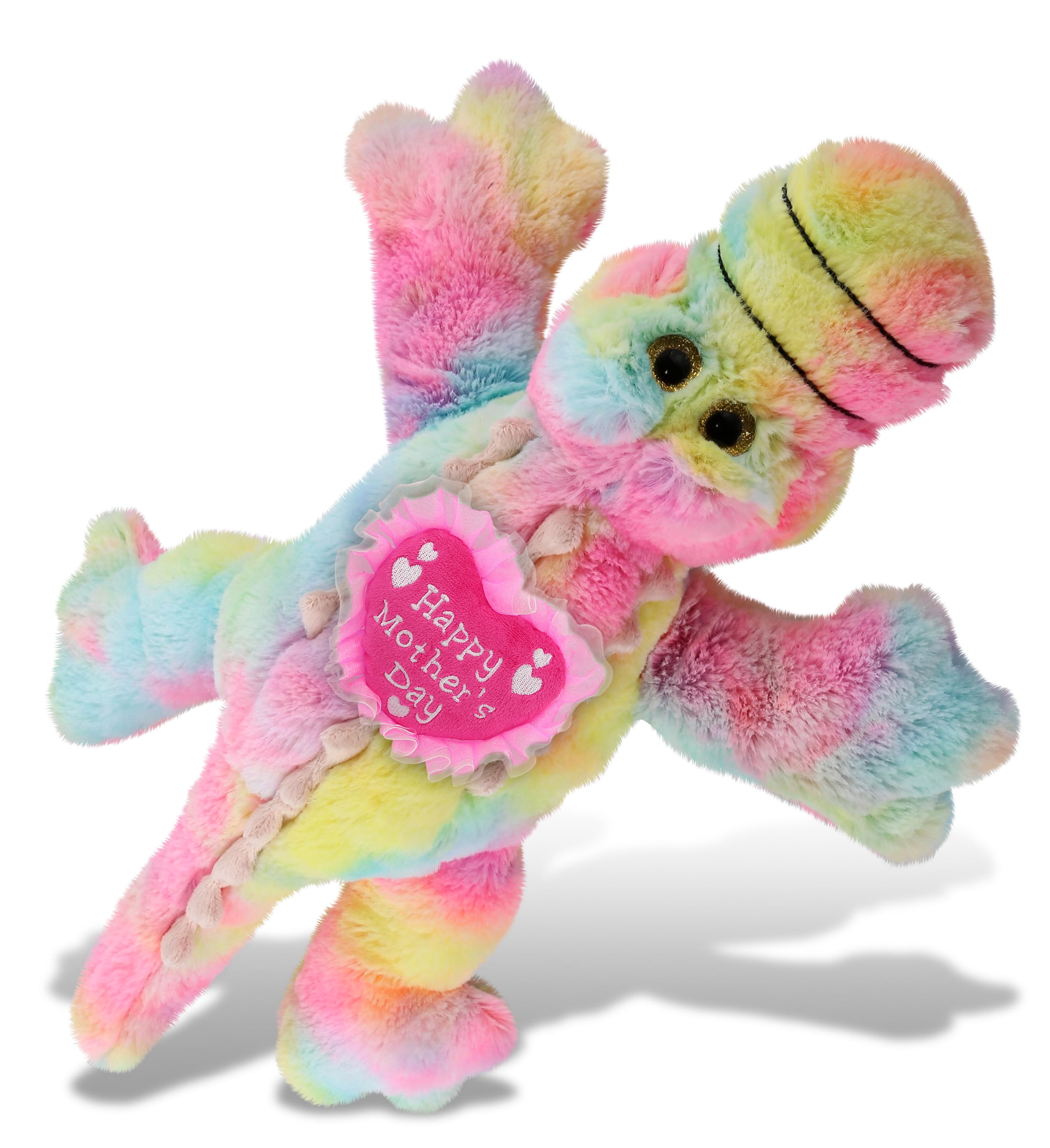 DolliBu Happy Mother's Day Large Rainbow Alligator - Cute Stuffed ...