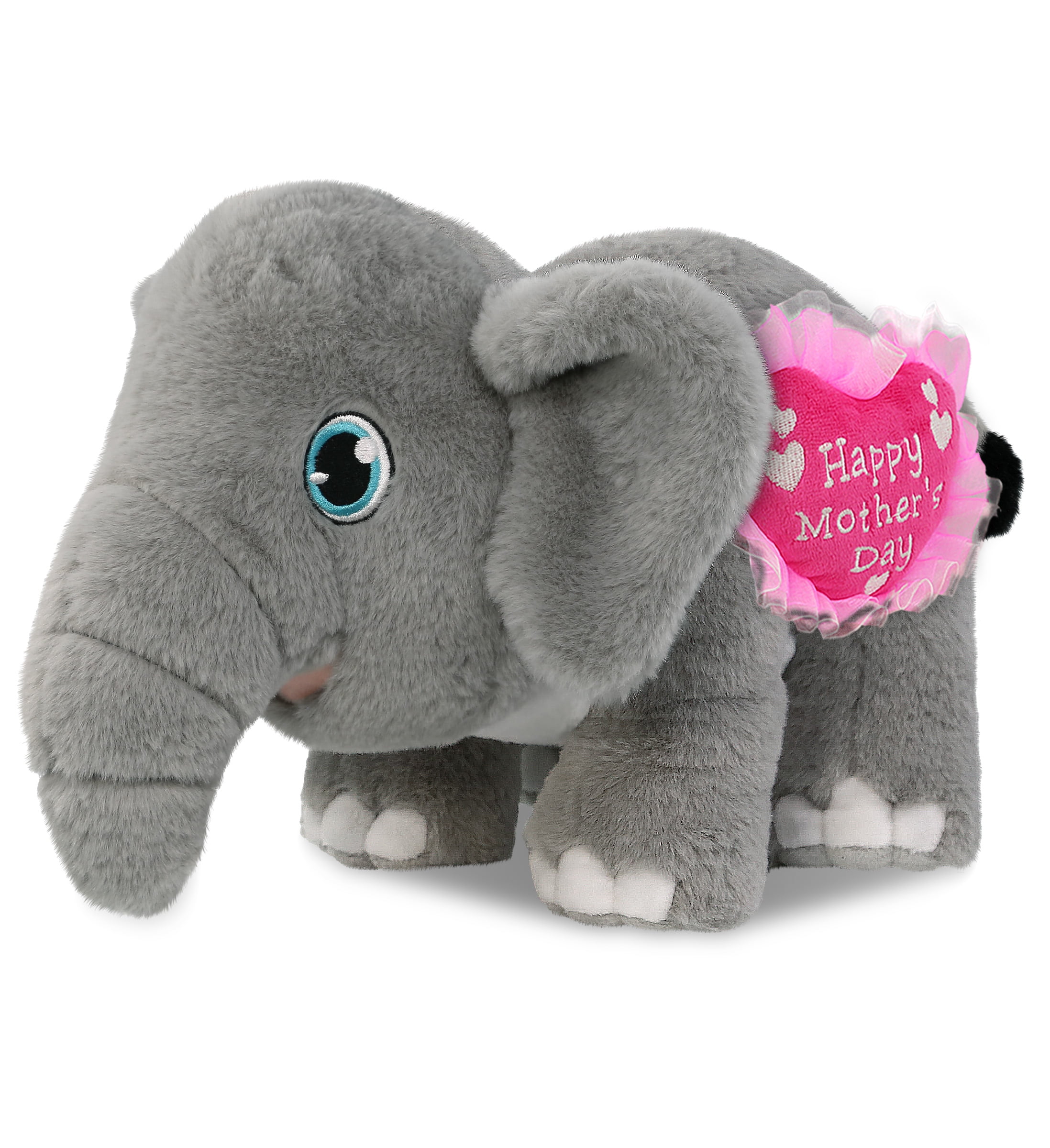 DolliBu Happy Mother's Day Super Soft Plush Elephant - Cute Stuffed ...