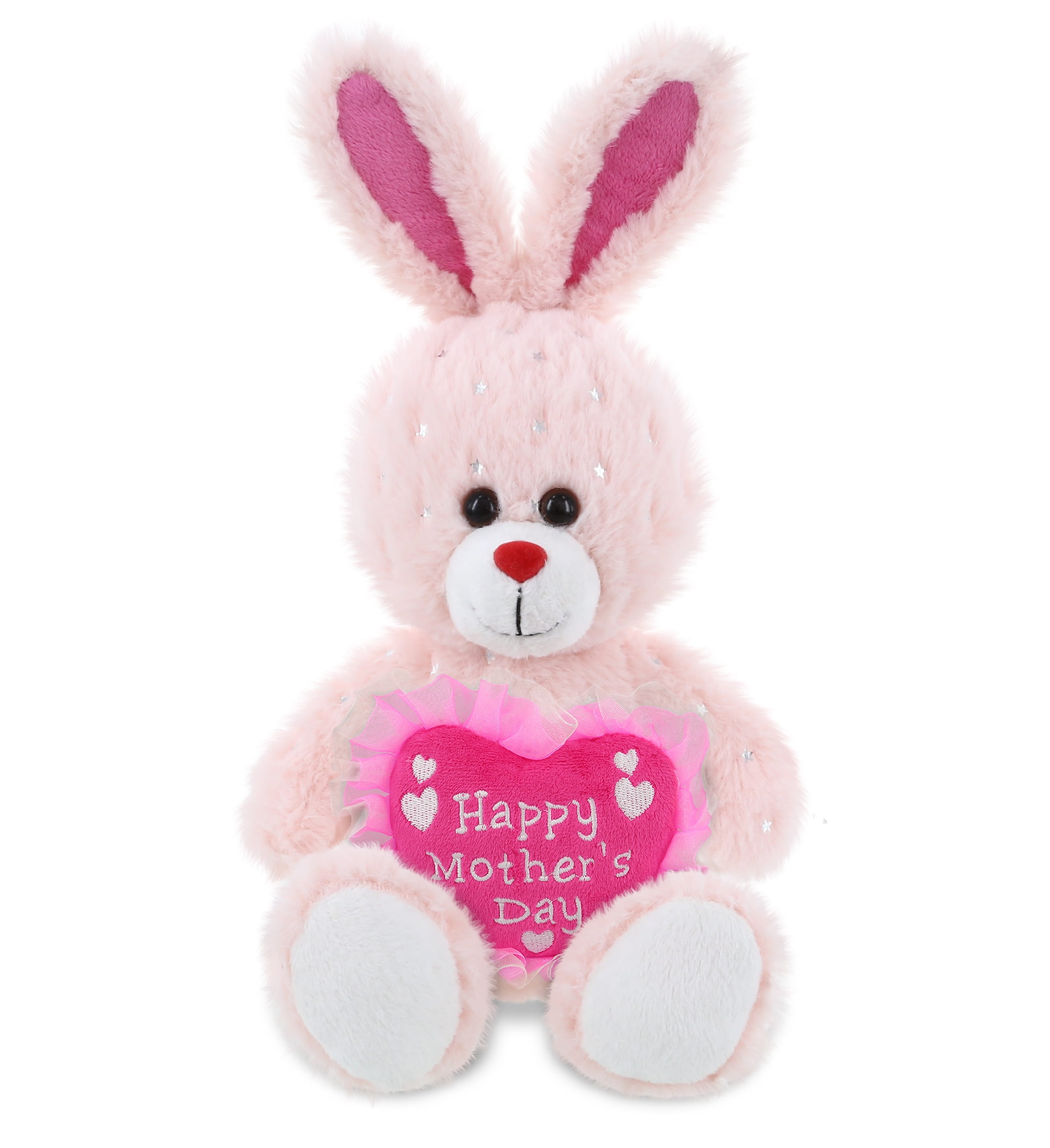 DolliBu Happy Mother's Day Super Soft Plush Rose Gold Bunny - Cute ...
