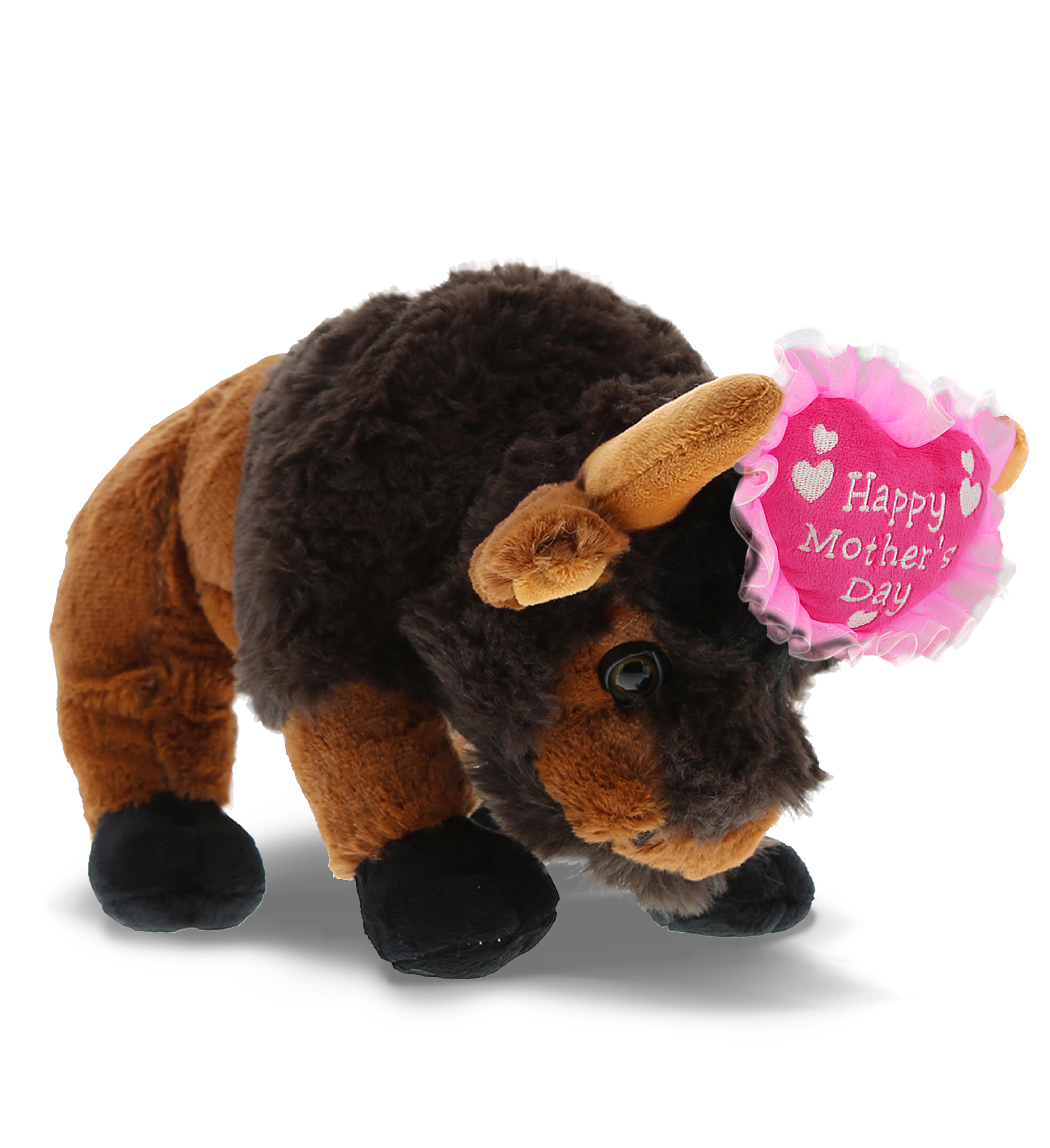 DolliBu Happy Mother's Day Super Soft Plush Wild Buffalo - Cute Stuffed ...