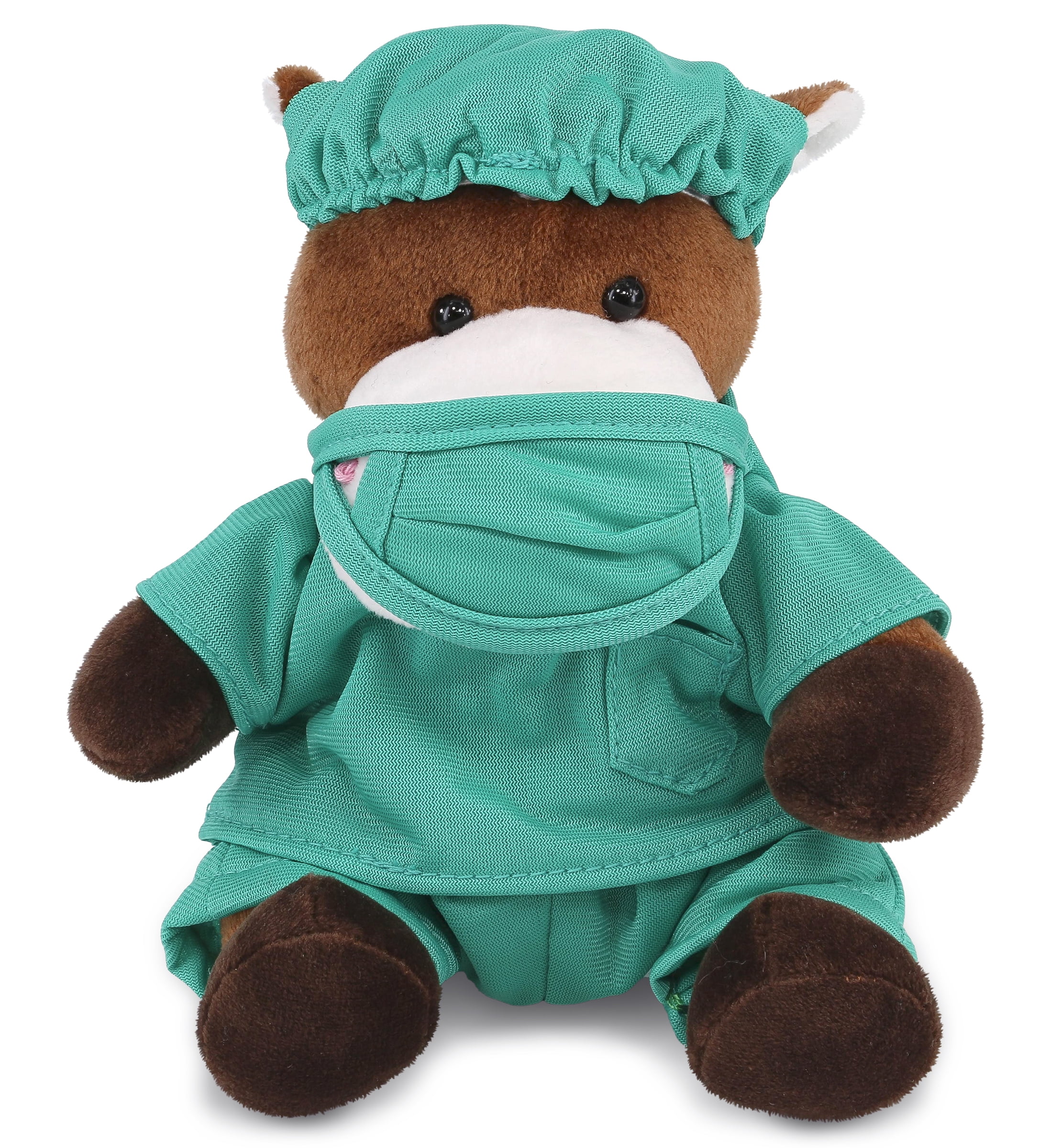 DolliBu Horse Doctor Plush Toy - Super Soft Horse Doctor Stuffed Animal ...