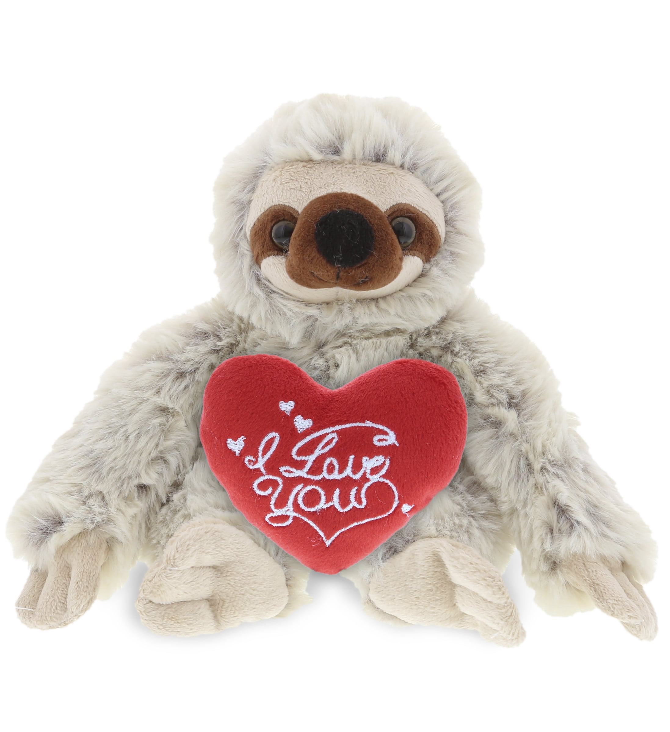 DolliBu I LOVE YOU Plush Super Soft Sloth - Cute Stuffed Animal Sloth ...