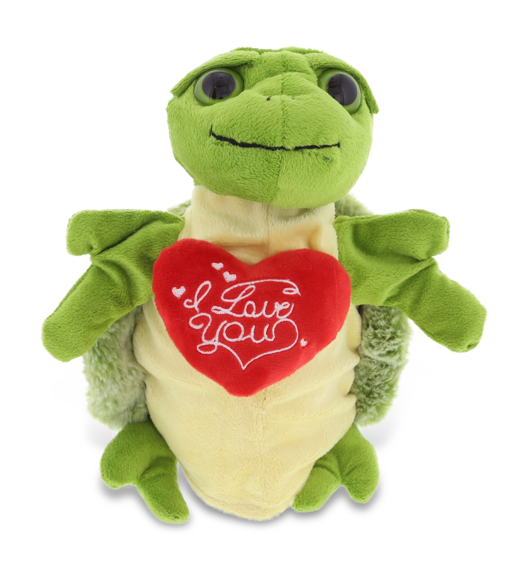 DolliBu I LOVE YOU Sea Turtle Soft Plush Hand Puppet - Cute Stuffed ...