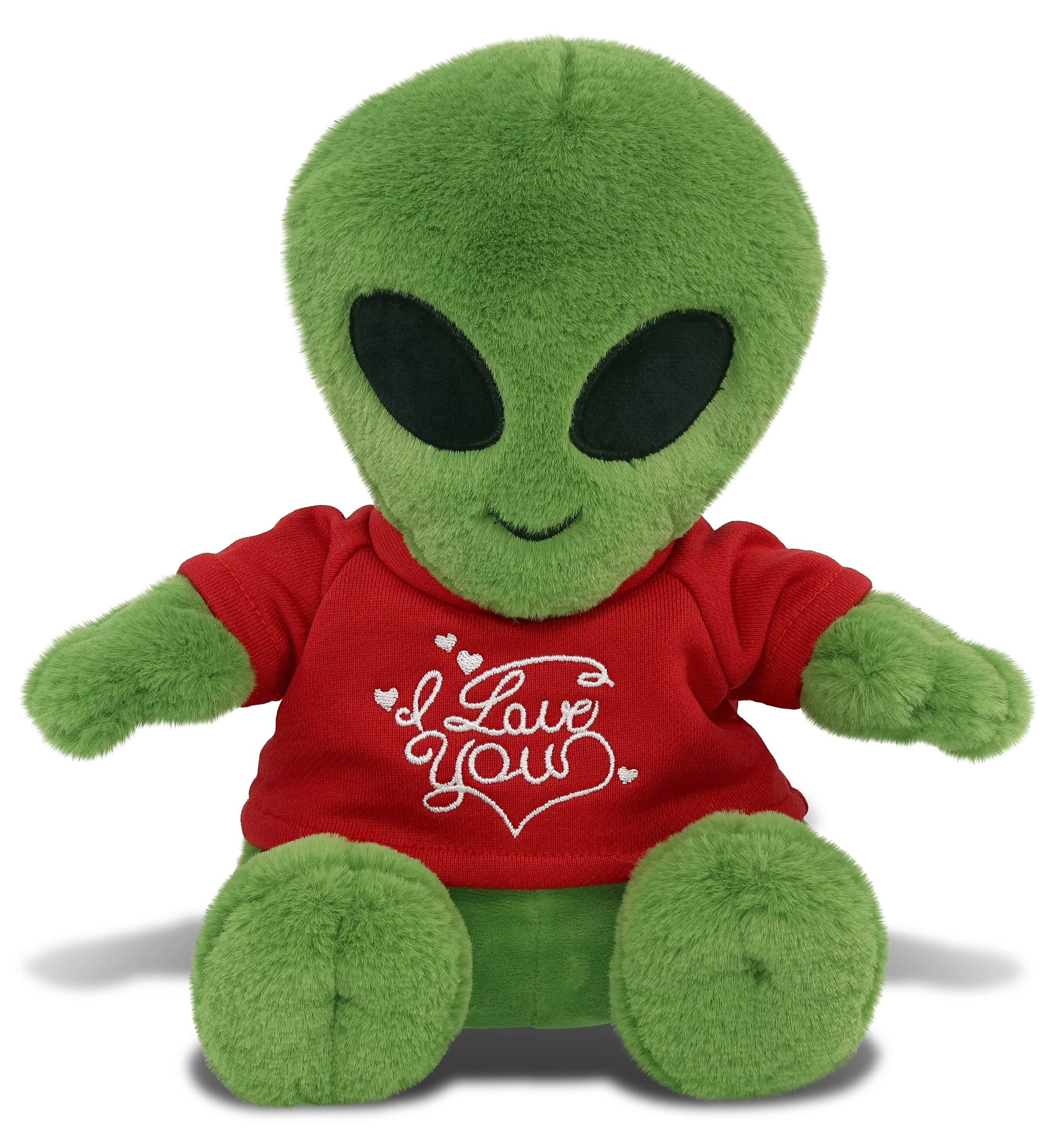 DolliBu I LOVE YOU Super Soft Alien Plush- Cute Alien Stuffed Outer ...