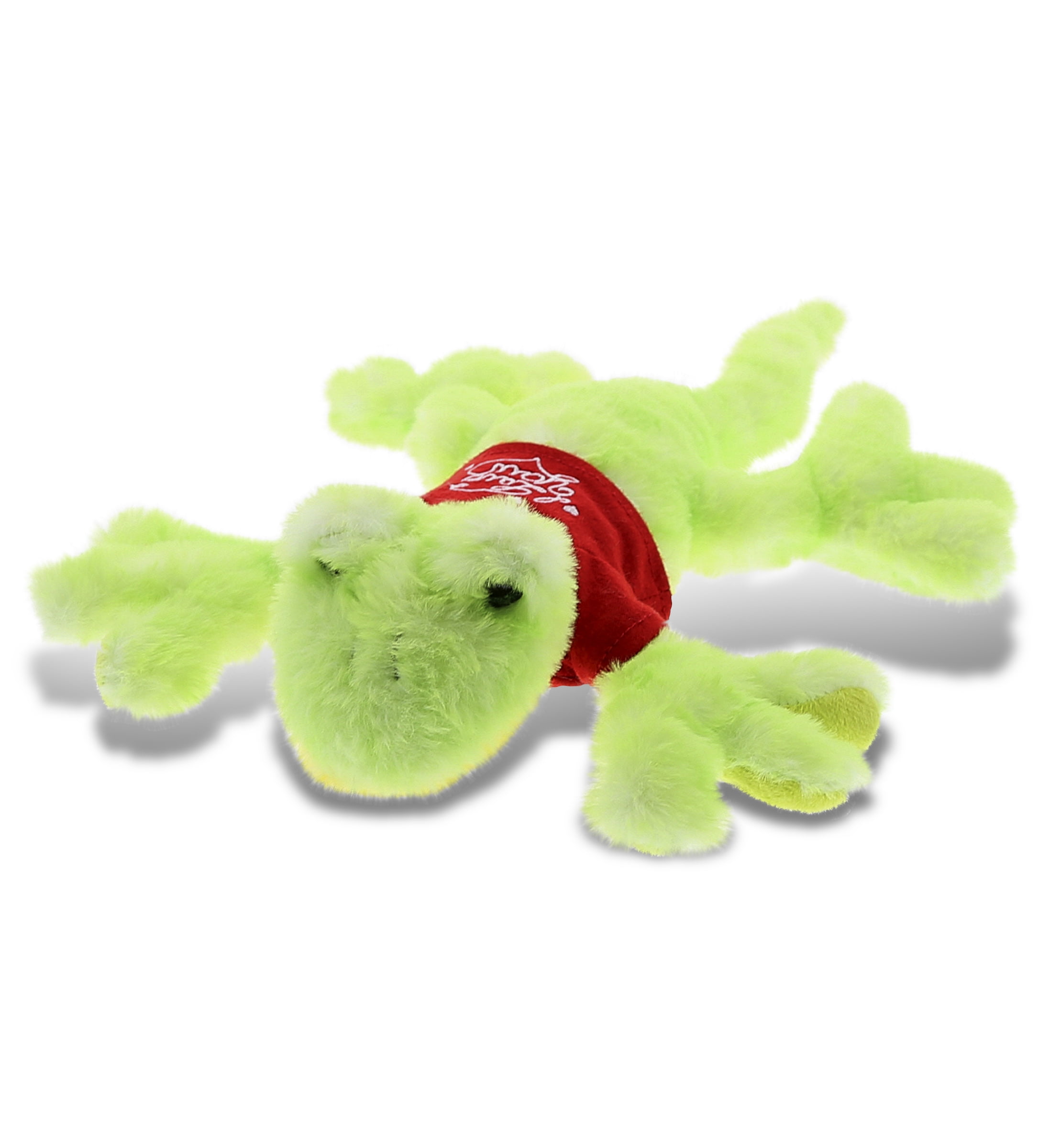 DolliBu I Love You Green Gecko Lizard Plush Stuffed Animal with Red ...