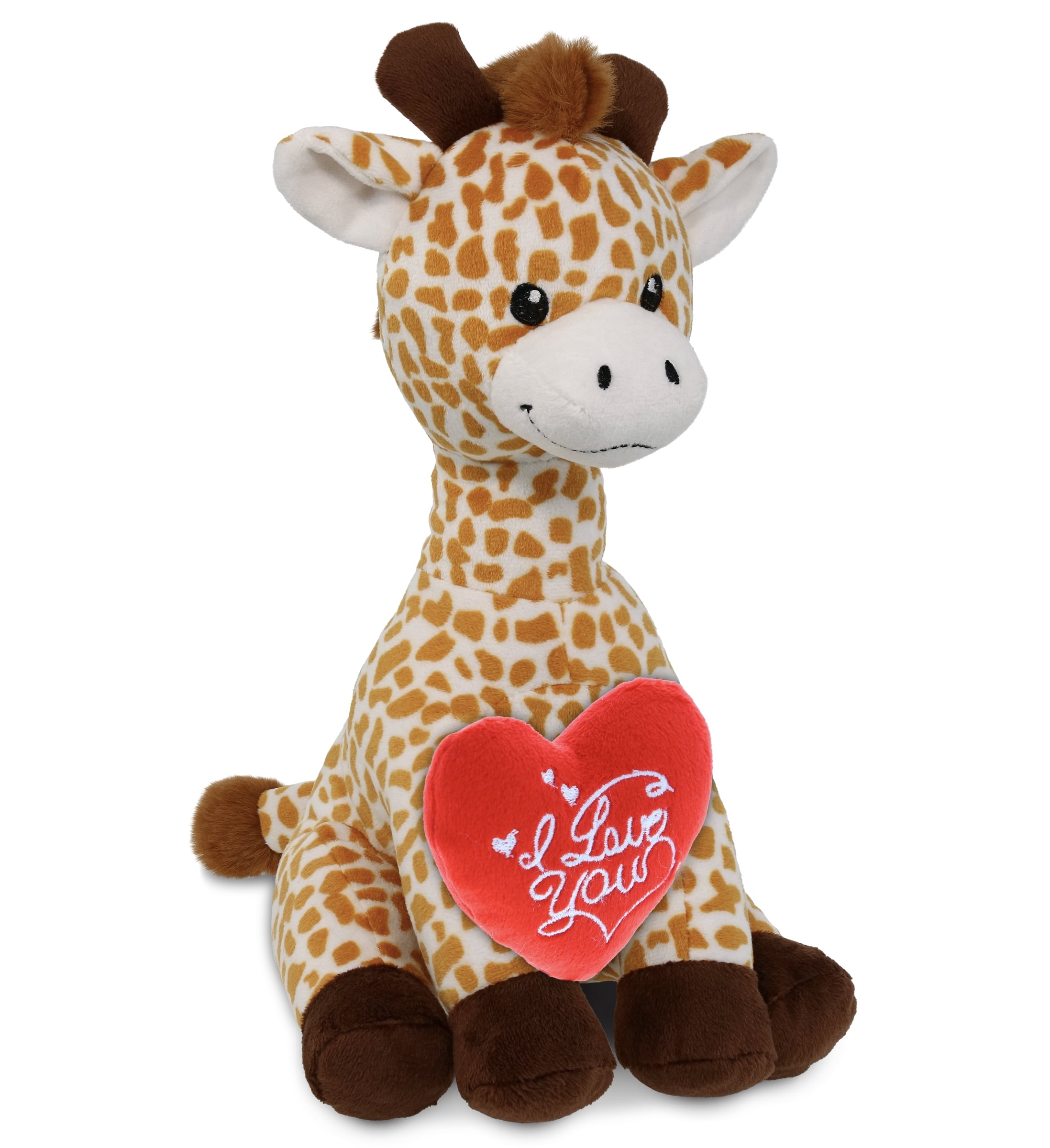 DolliBu I Love You Plush Super Soft Giraffe - Cute Stuffed Animal ...