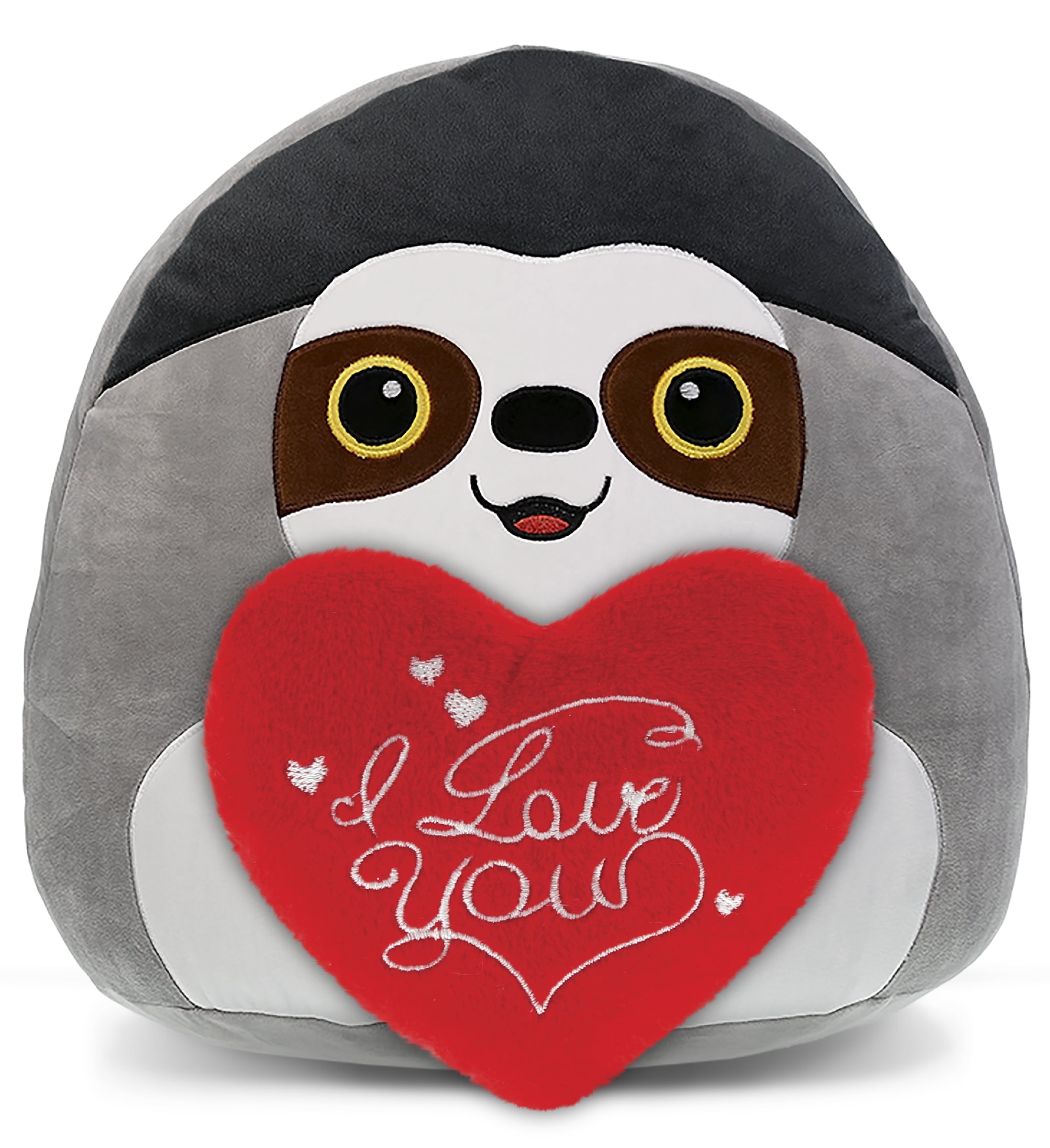 DolliBu I Love You Plush Super Soft Snug-Mooshies Sloth - Cute Stuffed ...