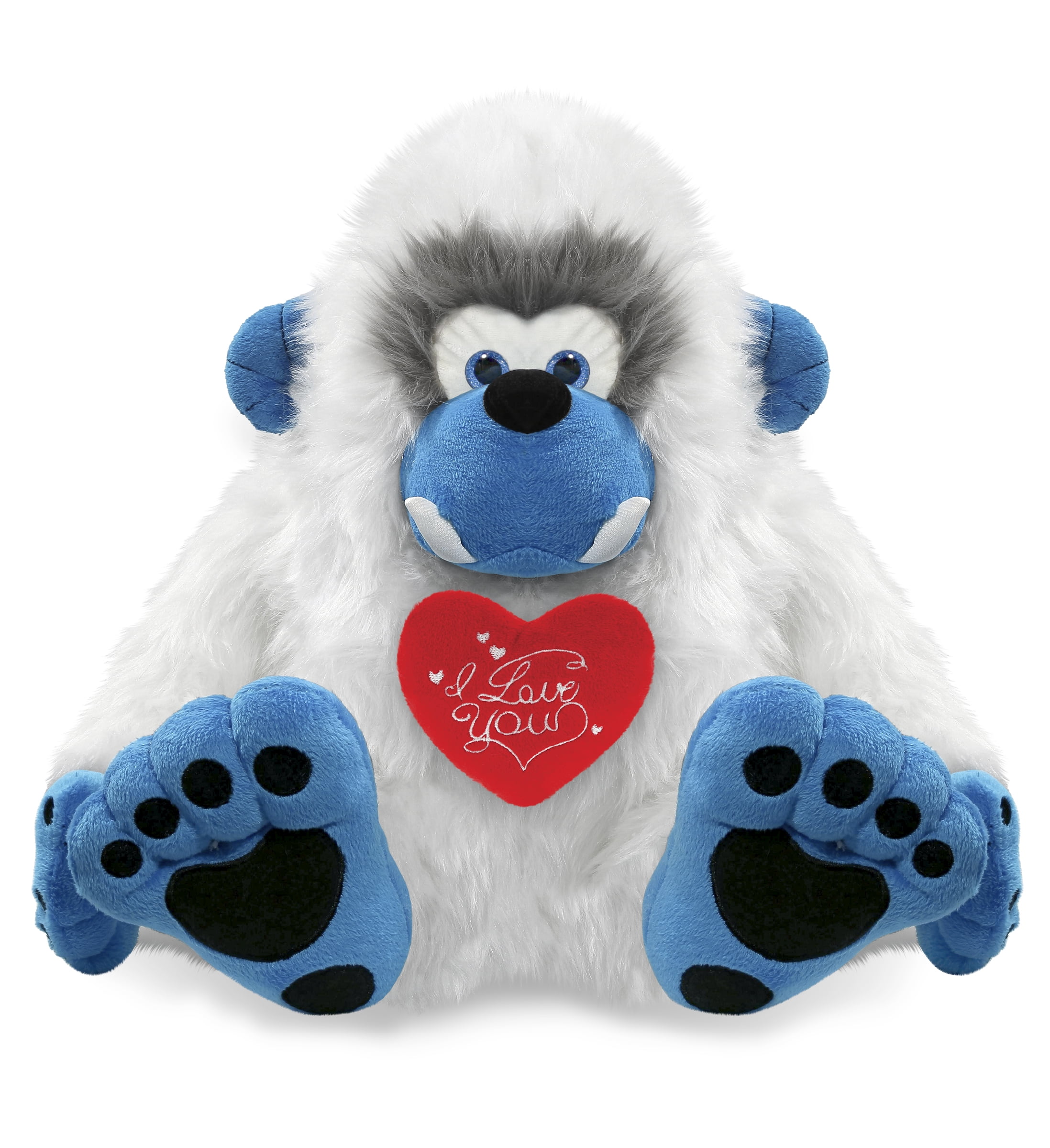 DolliBu I Love You Plush Super Soft Yeti - Cute Stuffed Animal Yeti ...