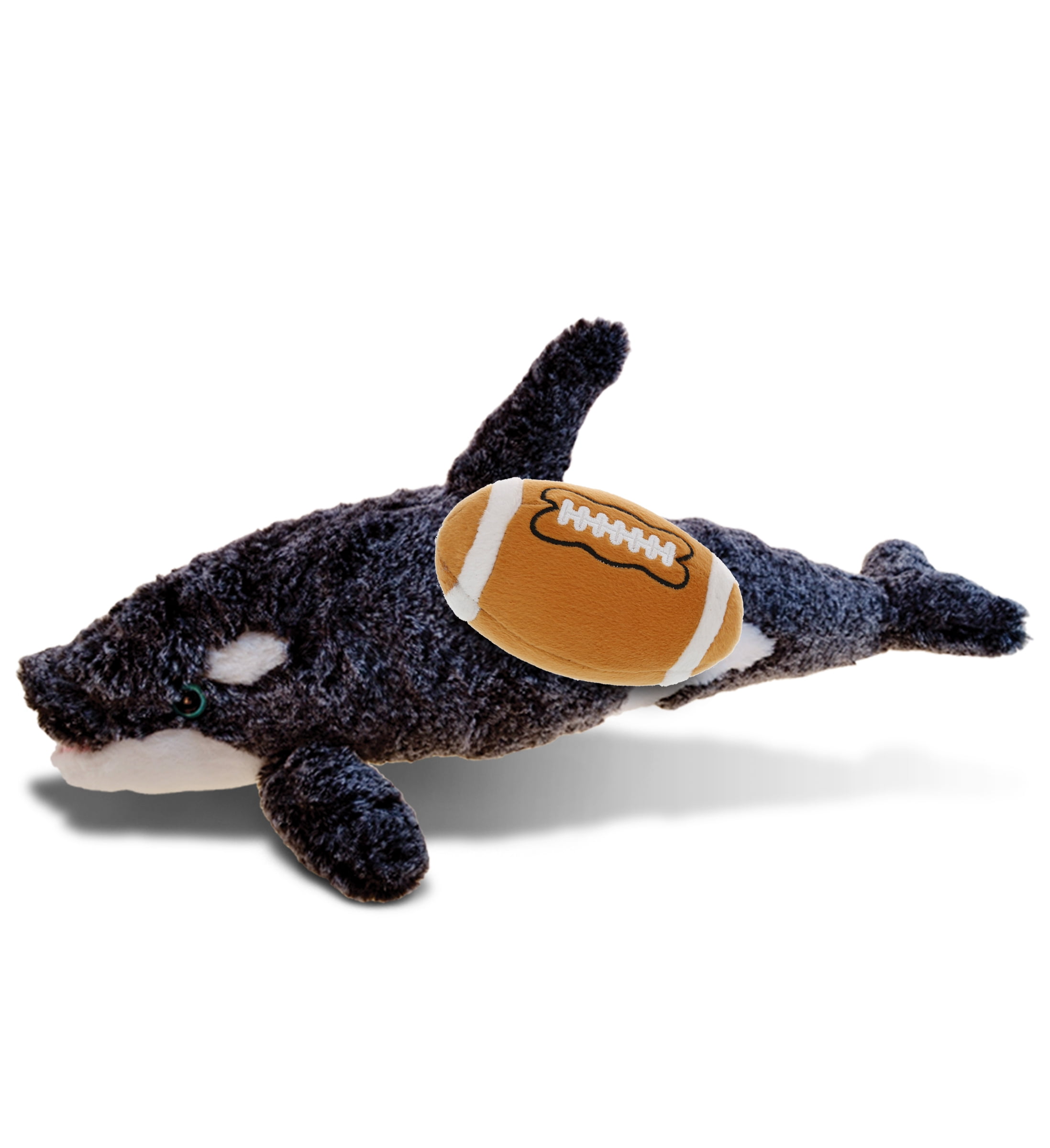 DolliBu Killer Whale Stuffed Animal with Football Plush - Soft Huggable ...