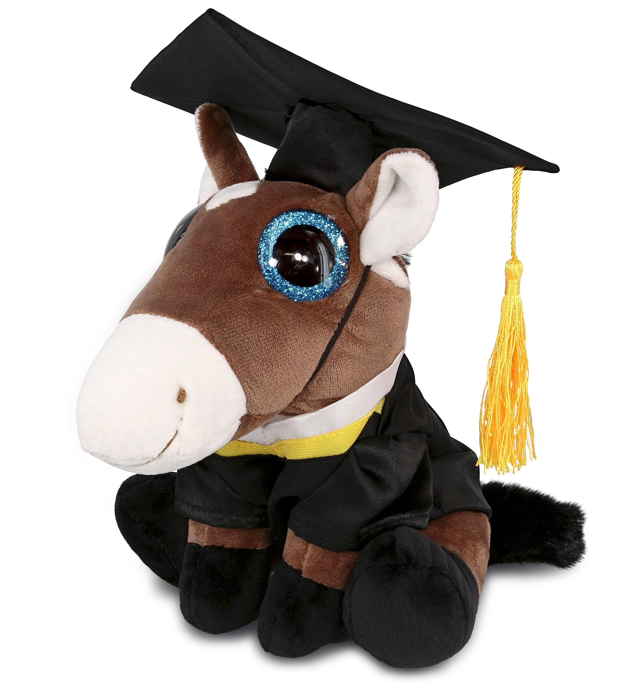 DolliBu Large Horse Graduation Plush Toy - Soft Plush Graduation ...