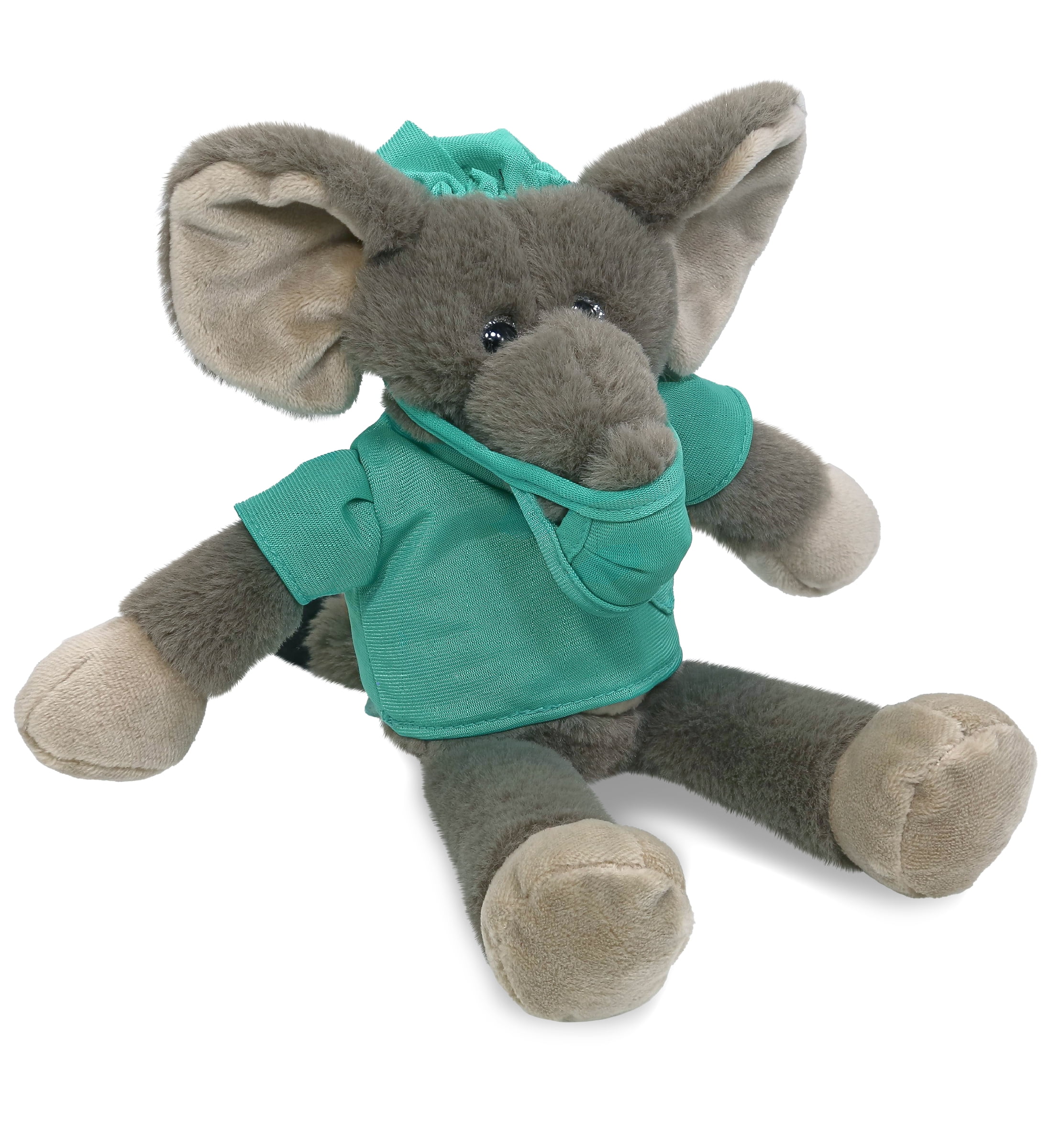 DolliBu Long Leg Elephant Doctor Plush Toy - Super Soft Doctor Stuffed ...