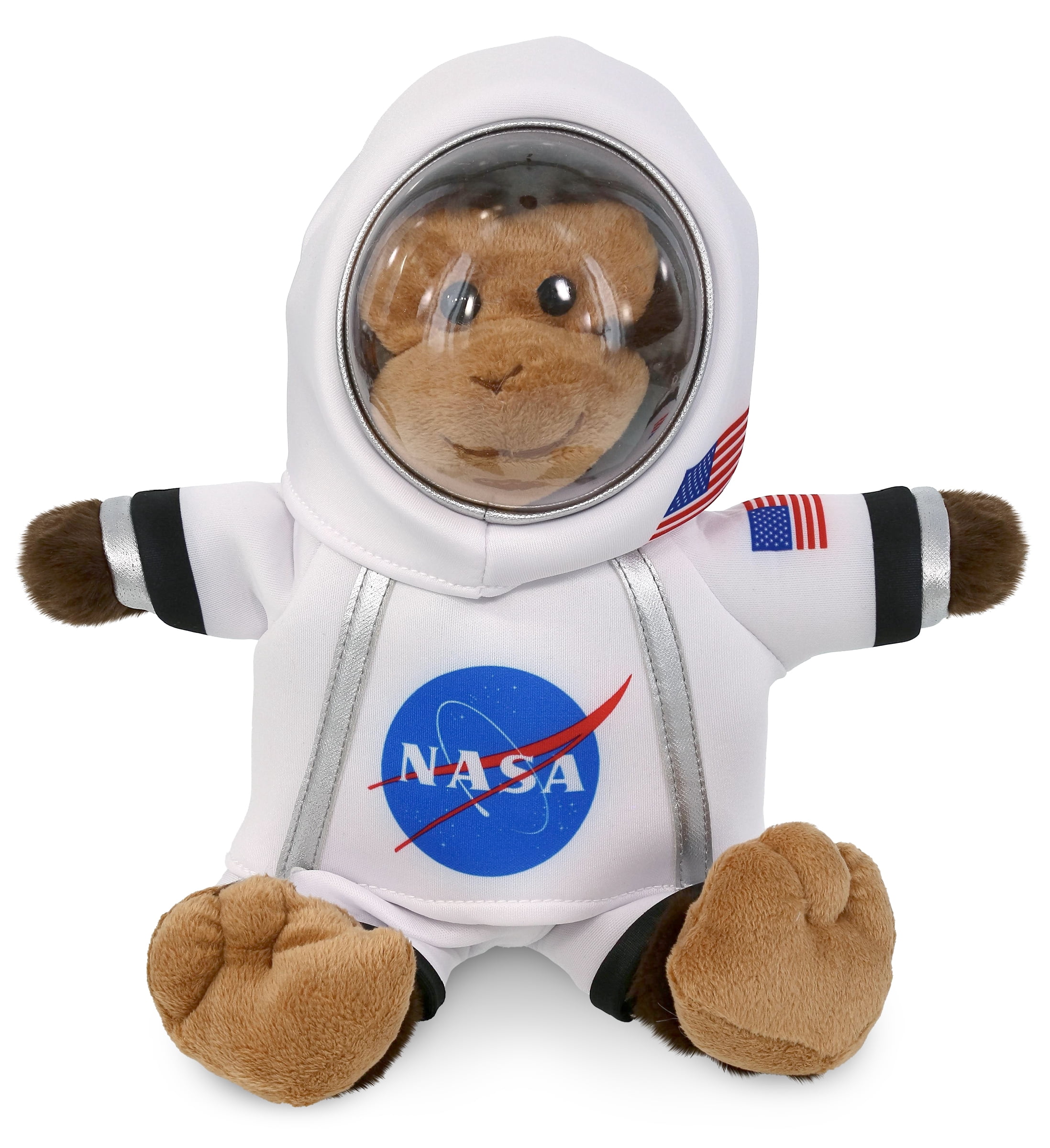 DolliBu Monkey Astronaut Plush Toy - Super Soft Wild Life Astronaut ...