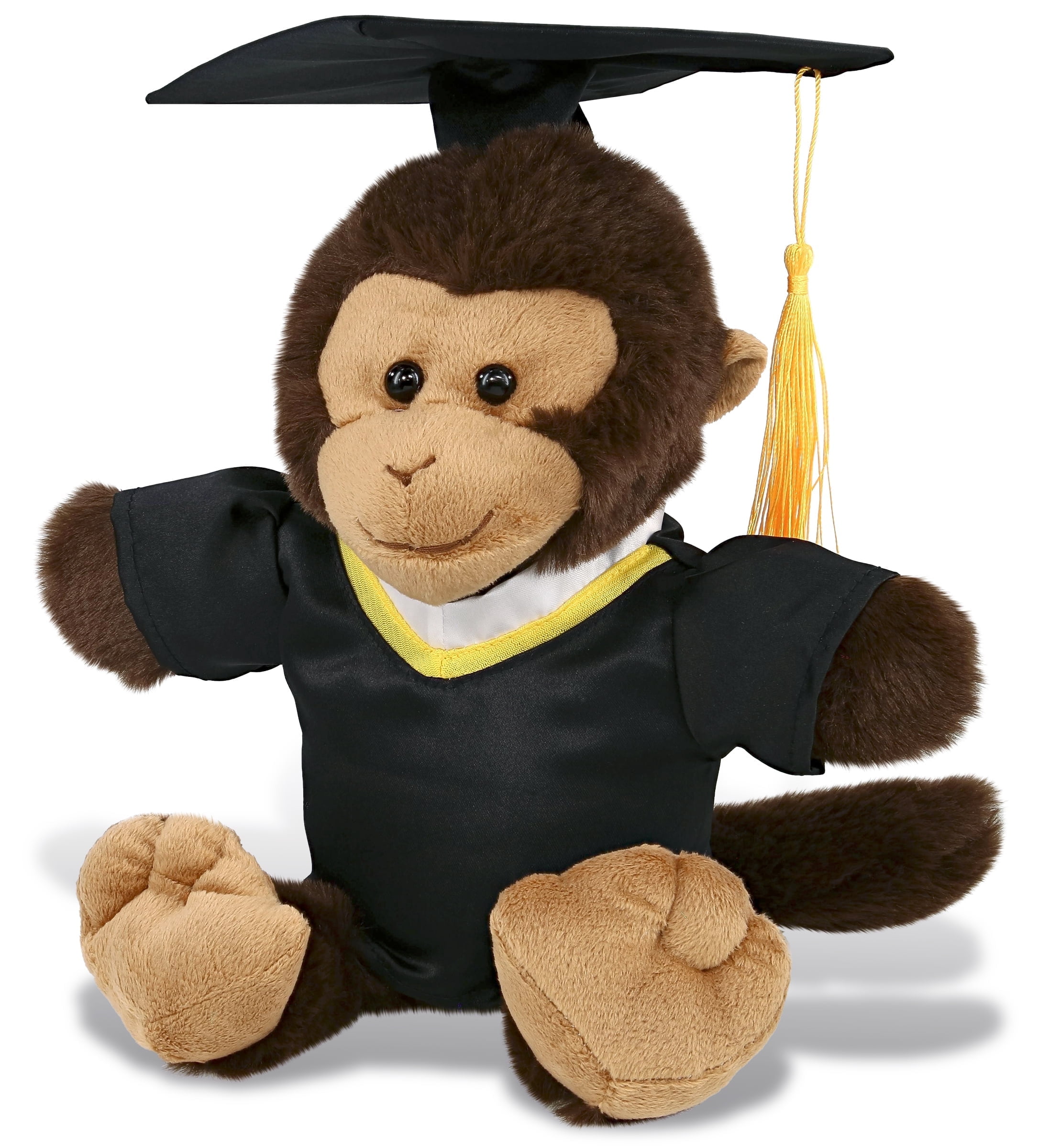 DolliBu Monkey Graduation Plush Toy - Soft Huggable Graduation Stuffed ...
