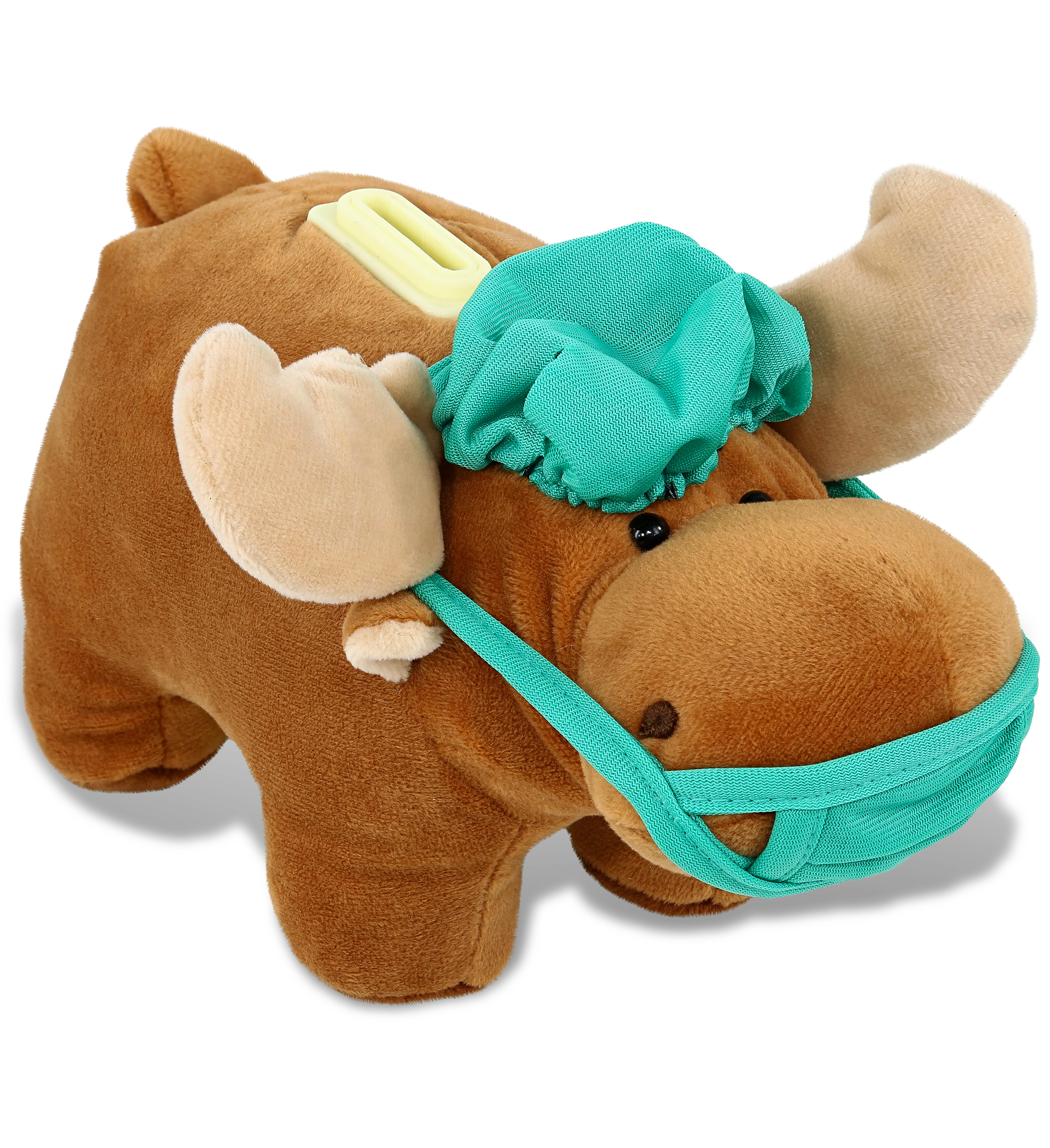 DolliBu Moose Doctor Plush Bank Toy - Super Soft Moose Doctor Stuffed ...