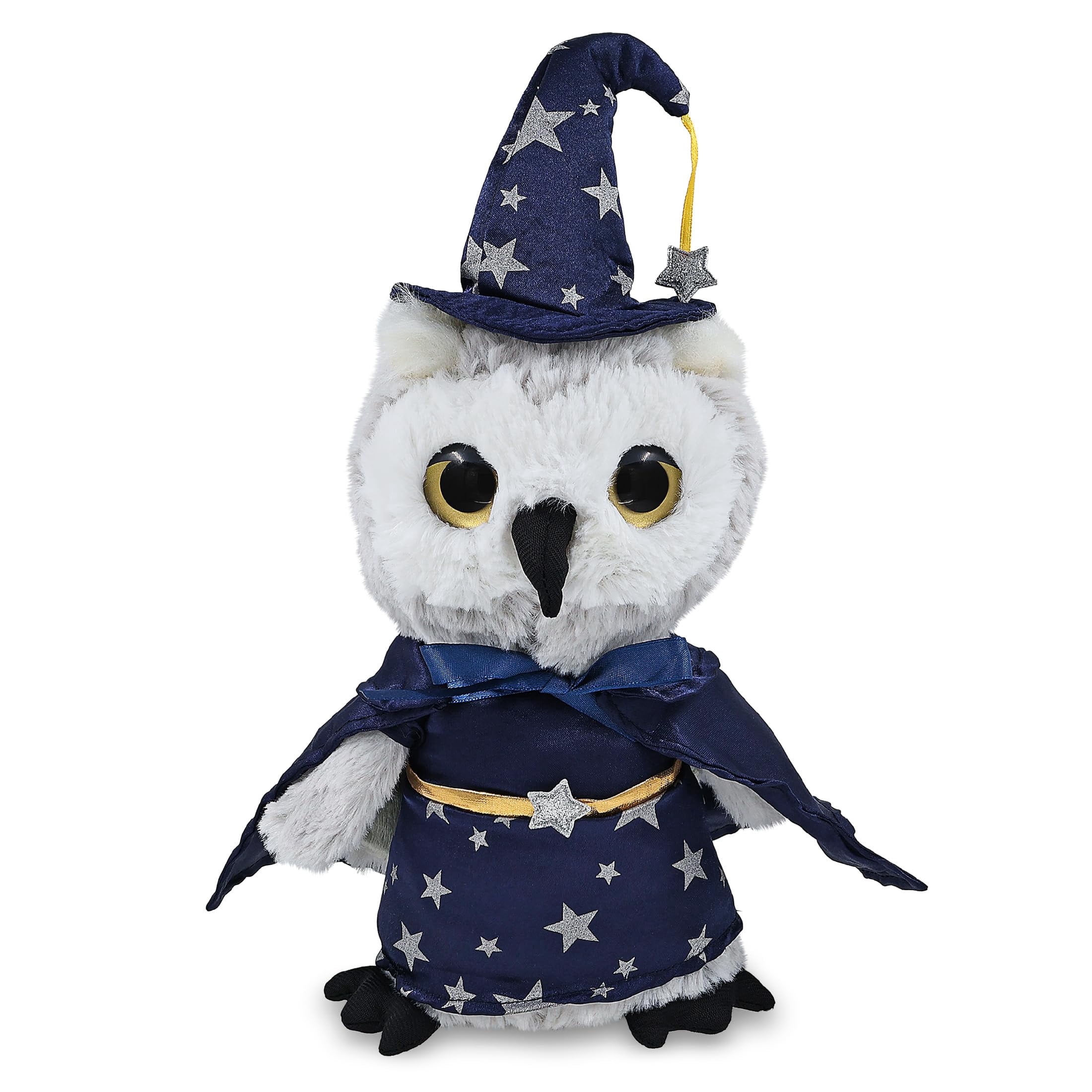 DolliBu Owl Bird Stuffed Animal with Wizard Costume - Cute Wildlife ...