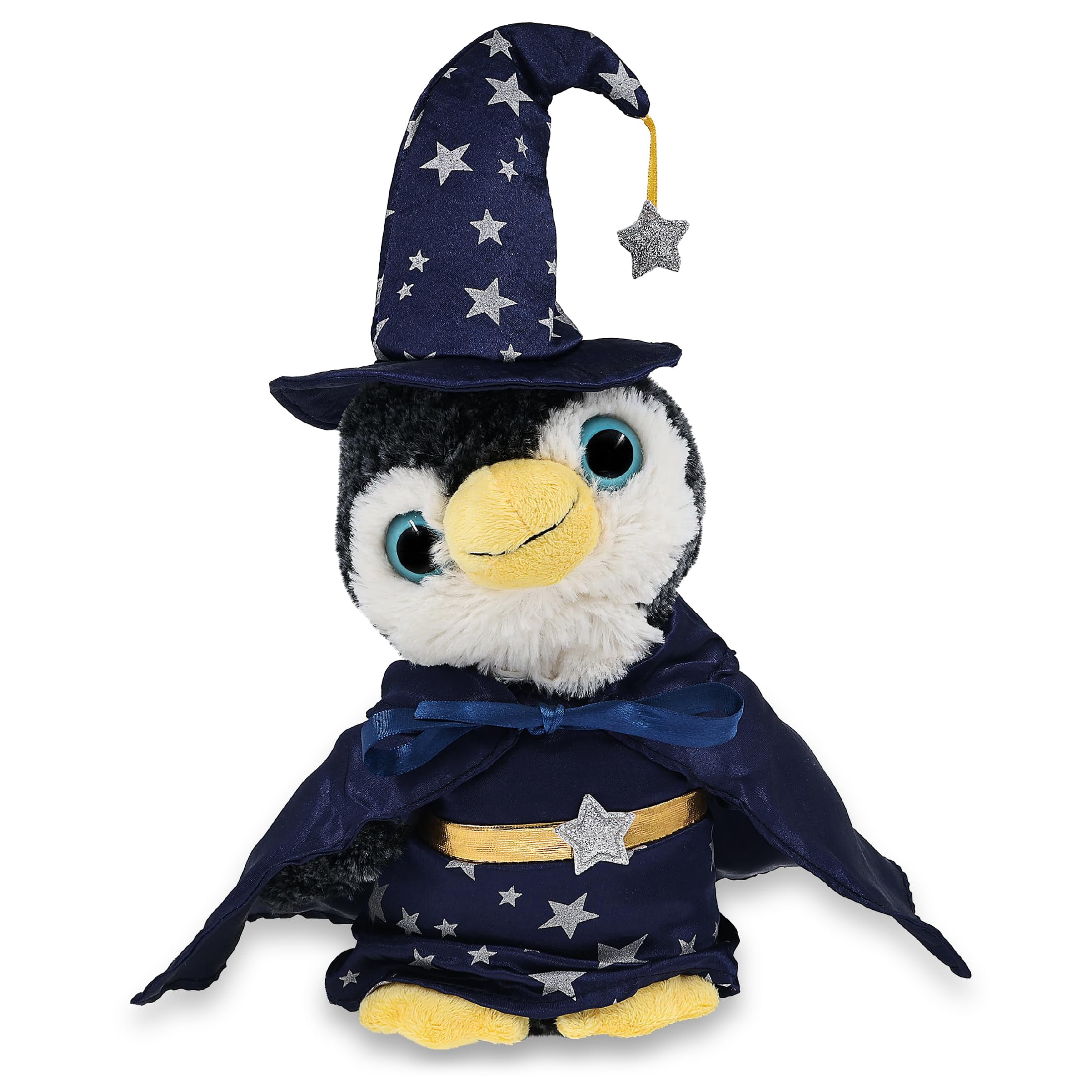 DolliBu Penguin Stuffed Animal with Wizard Costume - Cute Wildlife ...