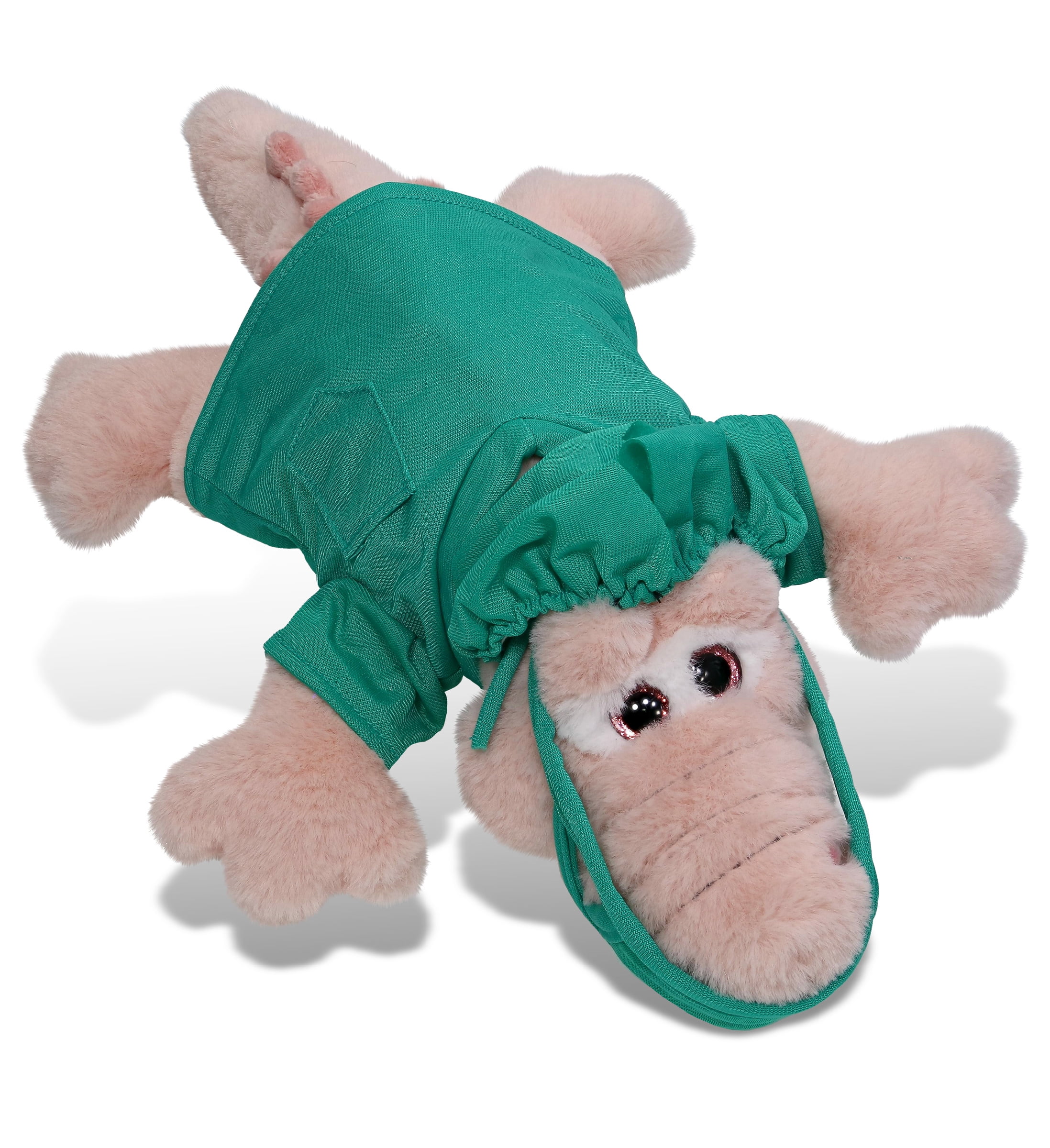 DolliBu Pink Alligator Doctor Plush Toy - Super Soft Doctor Stuffed ...