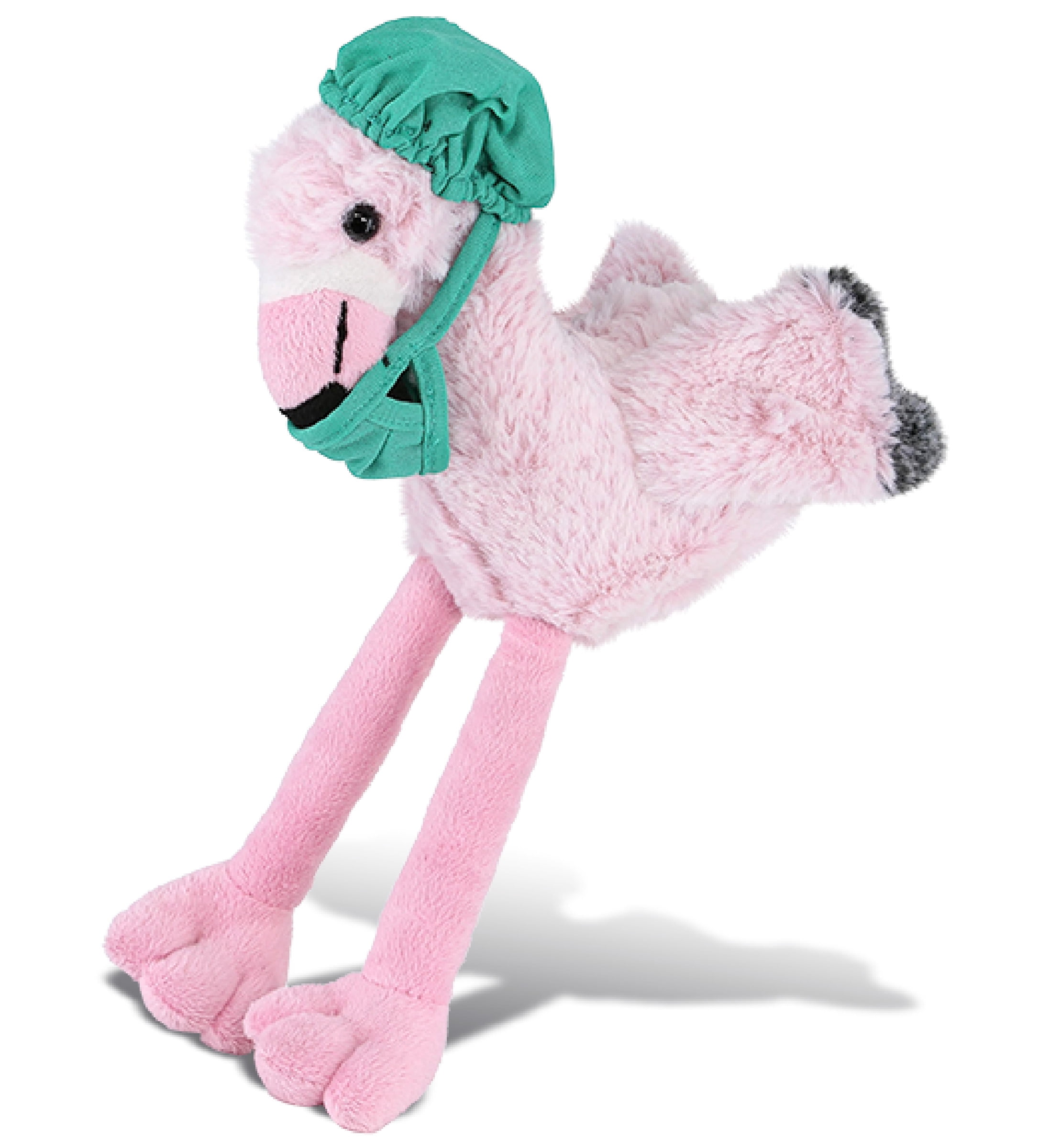 DolliBu Pink Flamingo Doctor Plush Toy - Super Soft Flamingo Doctor ...