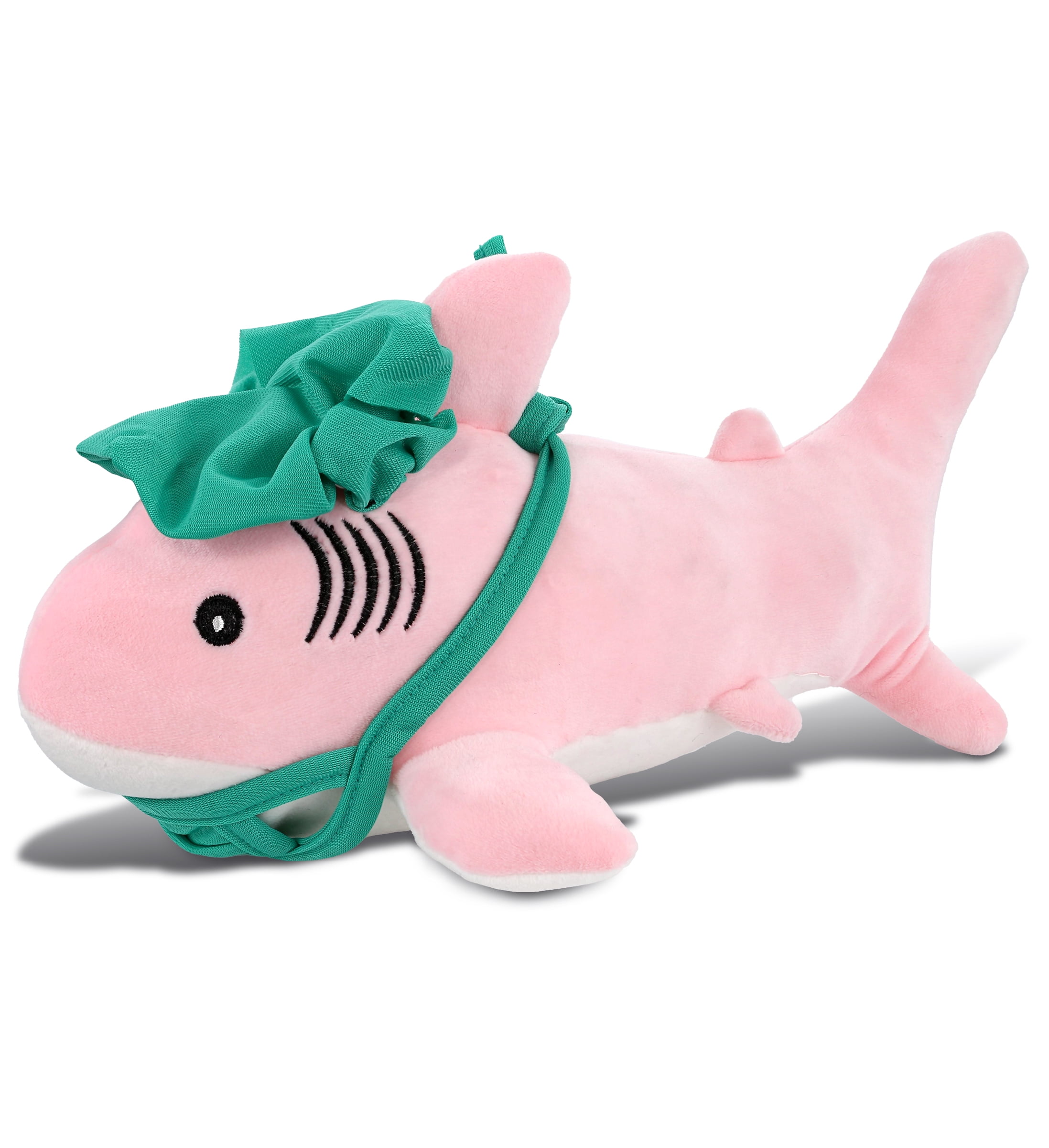 DolliBu Pink Shark Doctor Plush Toy - Baby Soft Shark Doctor Stuffed ...