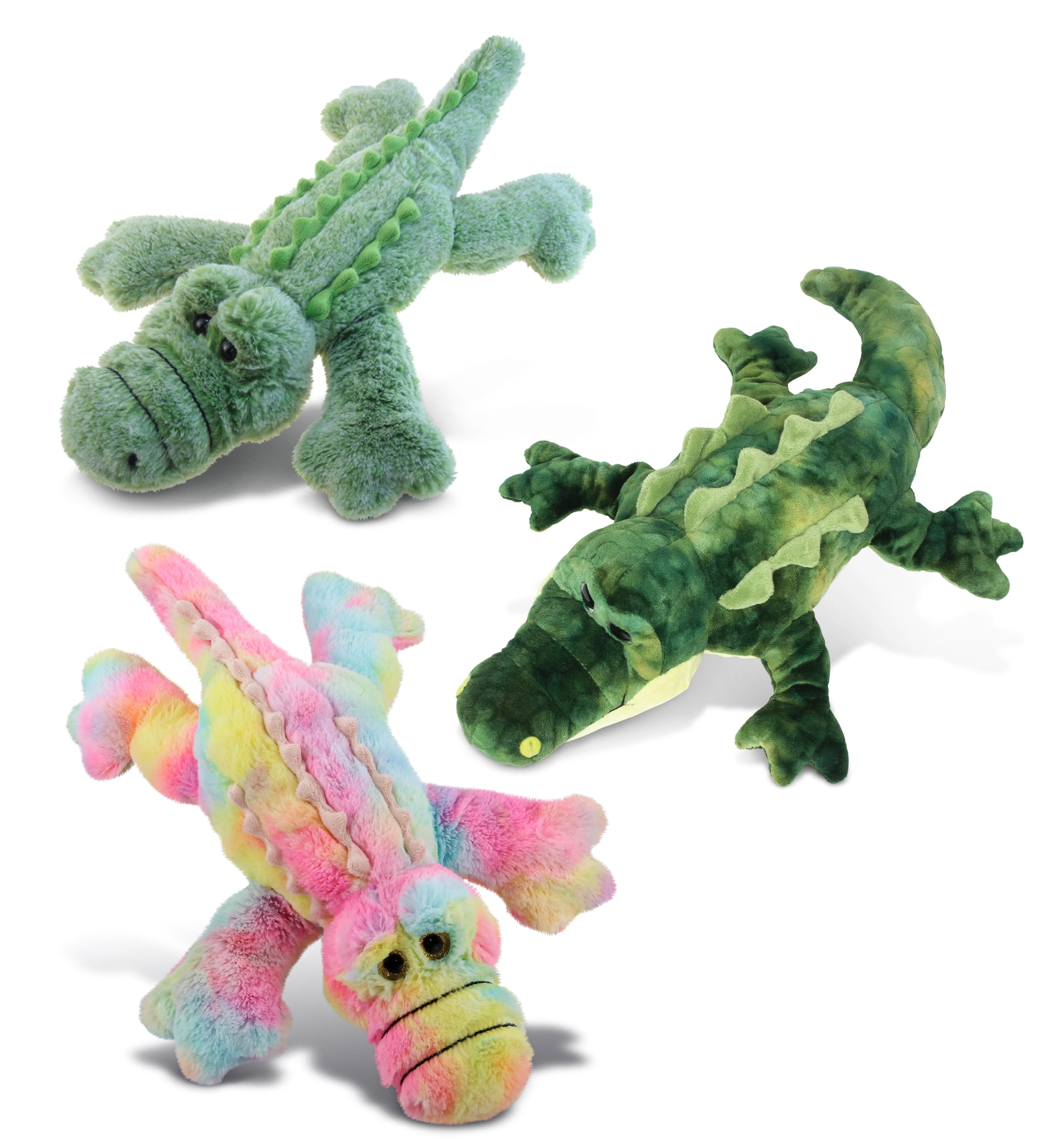 DolliBu Plush Alligator Stuffed Toys - Soft Huggable Alligator Plush ...