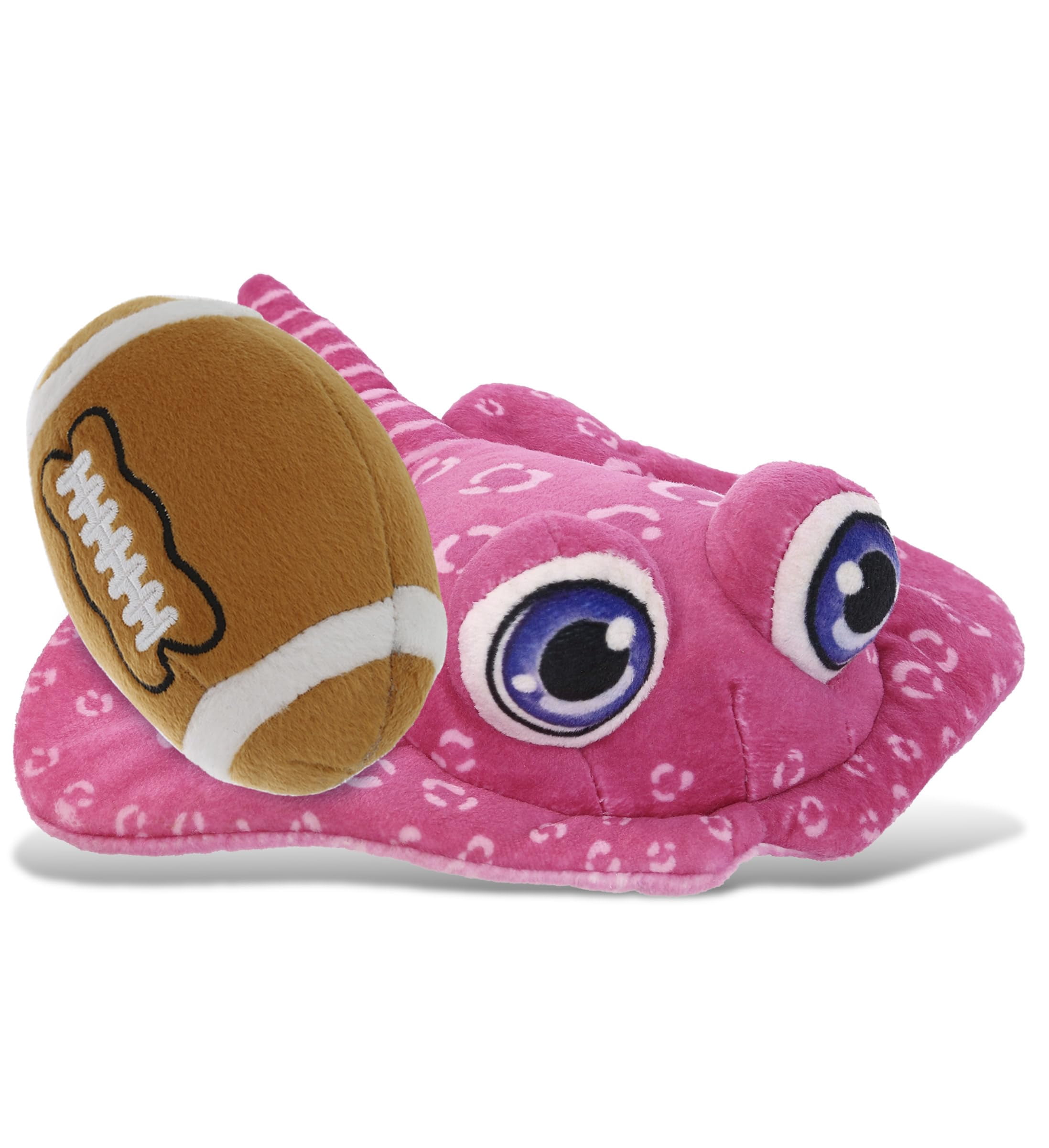 DolliBu Plush Buddies Pink Stingray Stuffed Animal with Football Plush ...