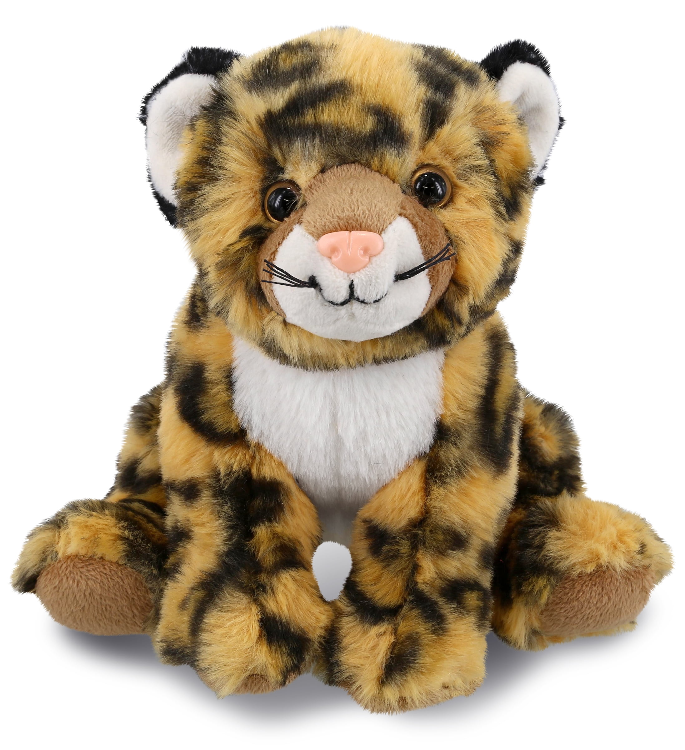DolliBu Plush Leopard Stuffed Animal - Soft Huggable Squat Leopard ...