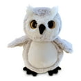 DolliBu Owl Plush - Soft Stuffed Animal, Cute Grey Wildlife Bird Toy ...