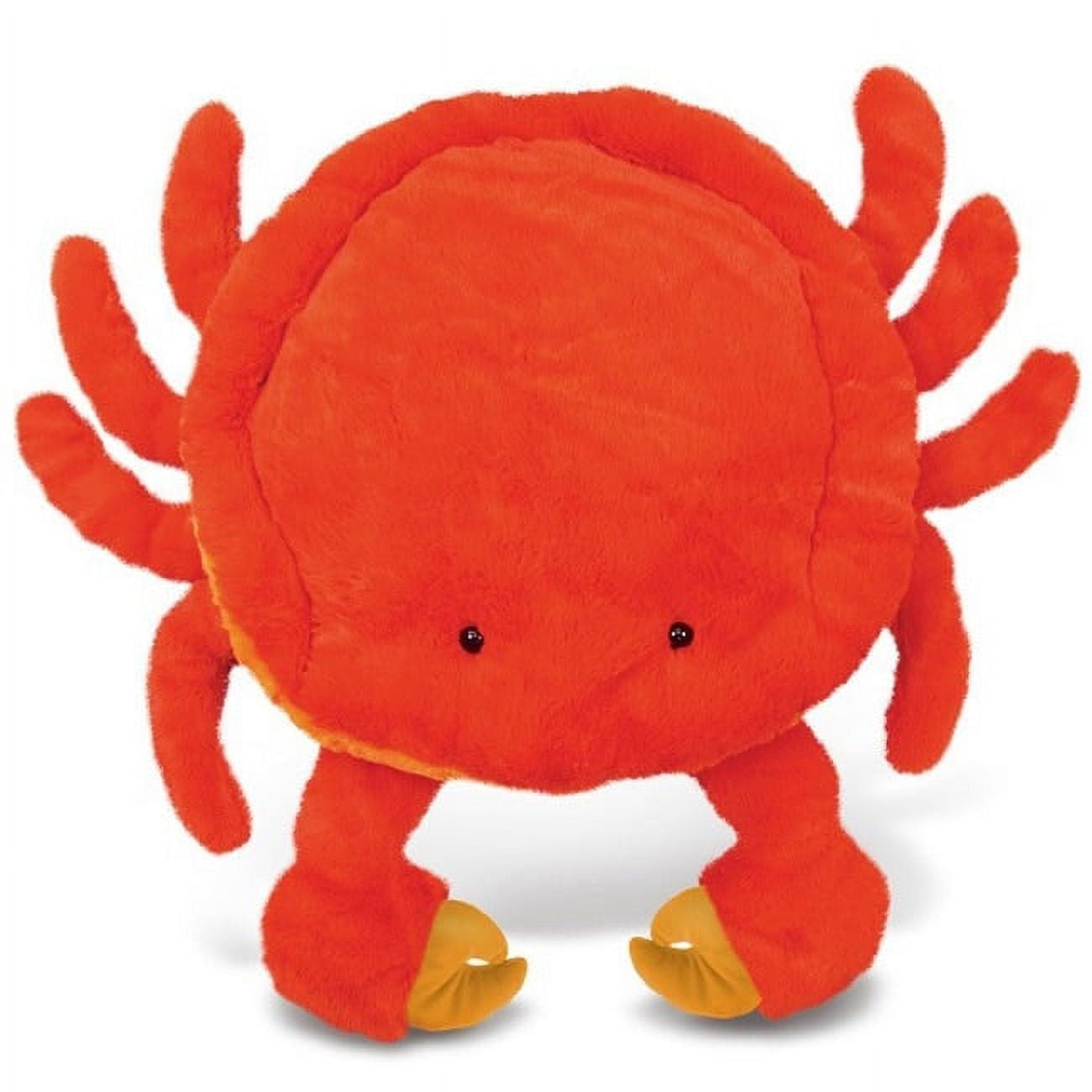 DolliBu Plush Red Crab Stuffed Animal Pillow Size - Super Soft Animal ...