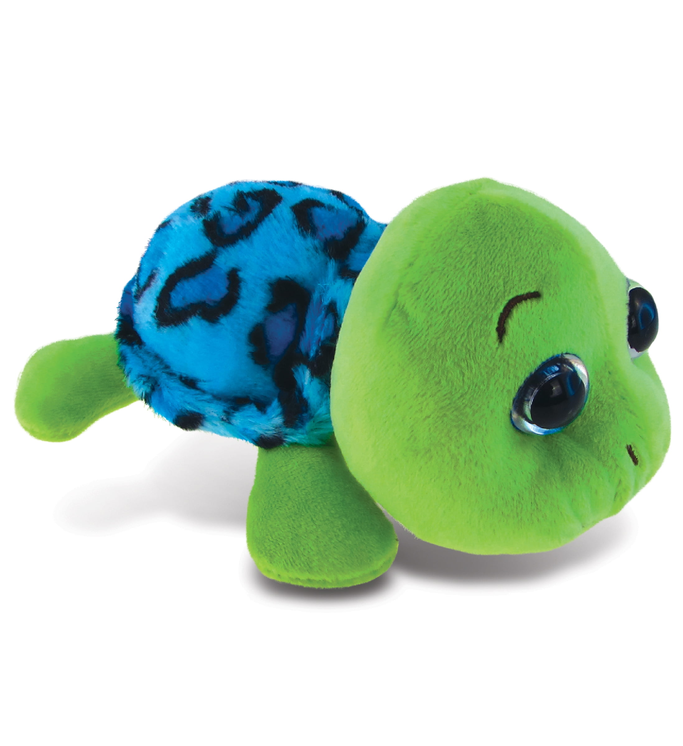 DolliBu Plush Sea Turtle Stuffed Animal - Soft Huggable Big Eyes Blue ...