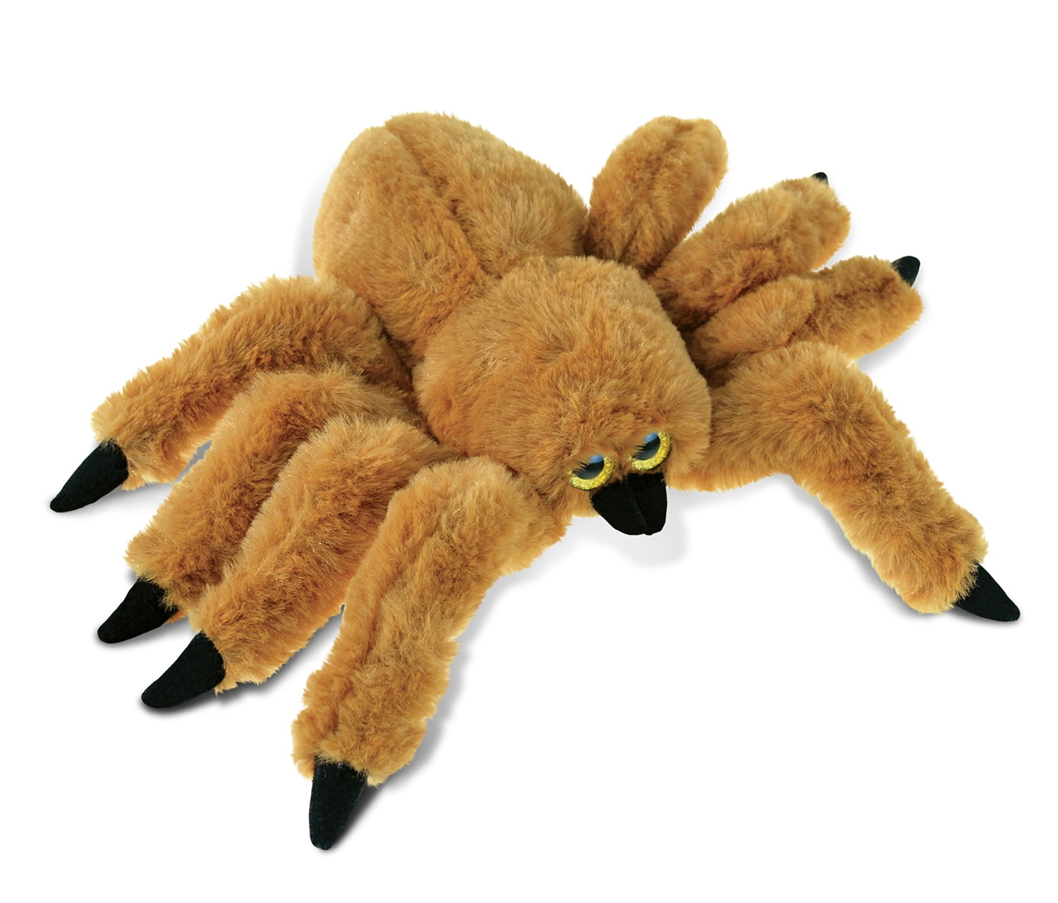 DolliBu Plush Spider Stuffed Animal - Cute Brown Spider Insect Stuffed ...