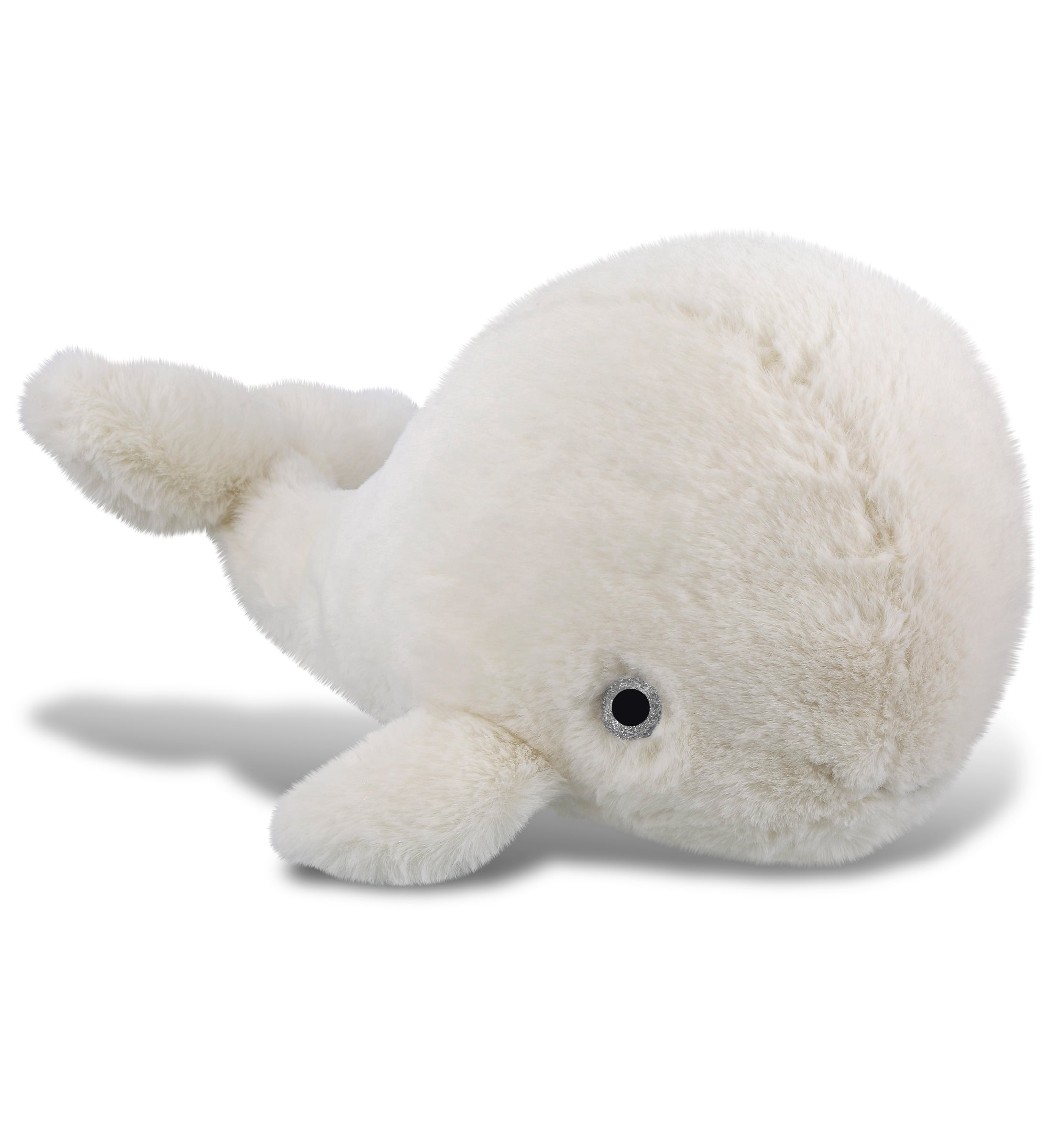 DolliBu Plush Whale Stuffed Animal - Soft Huggable White Whale ...