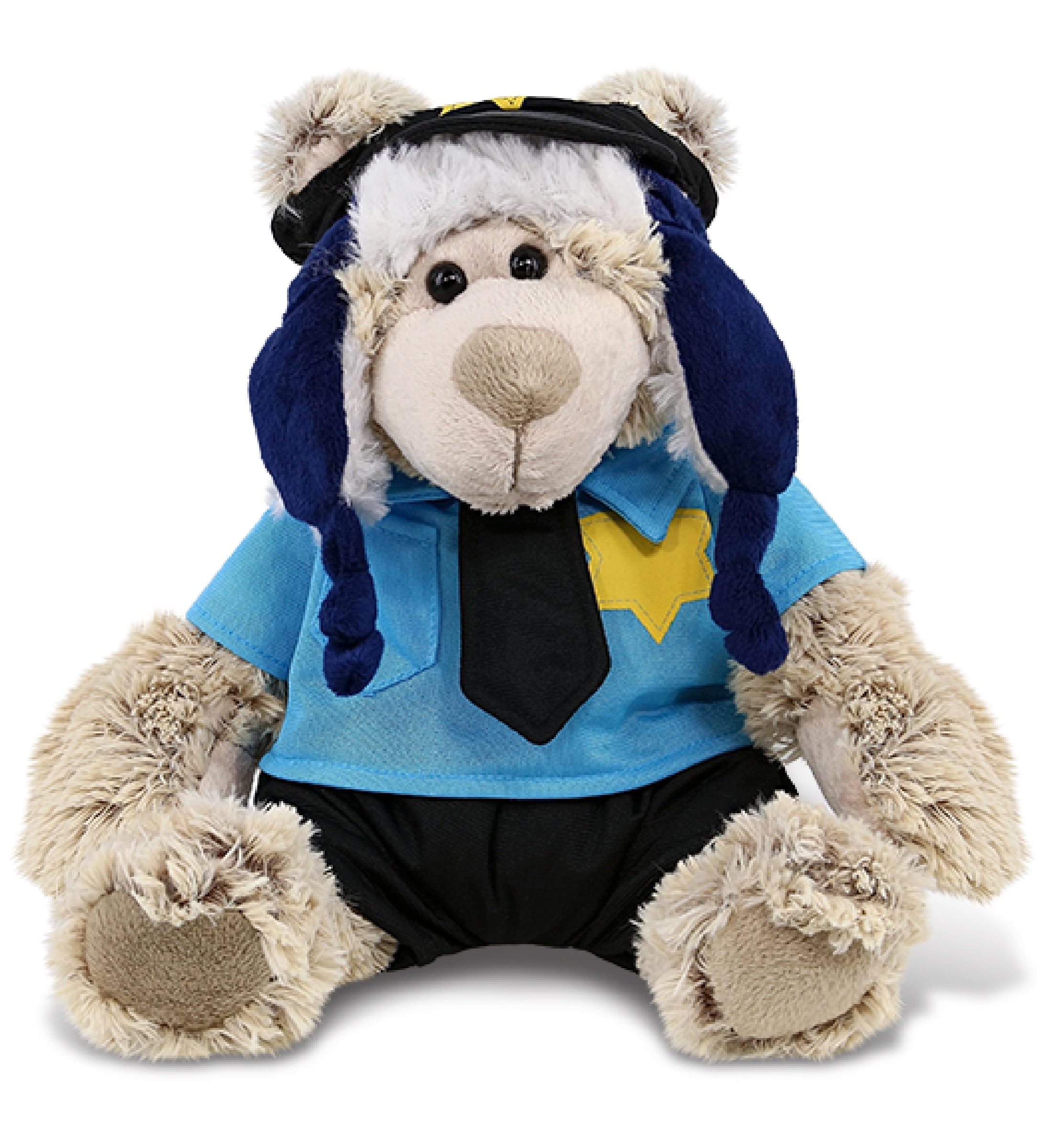 DolliBu Polar Bear Police Officer Super Soft Plush Toy - Soft Polar ...