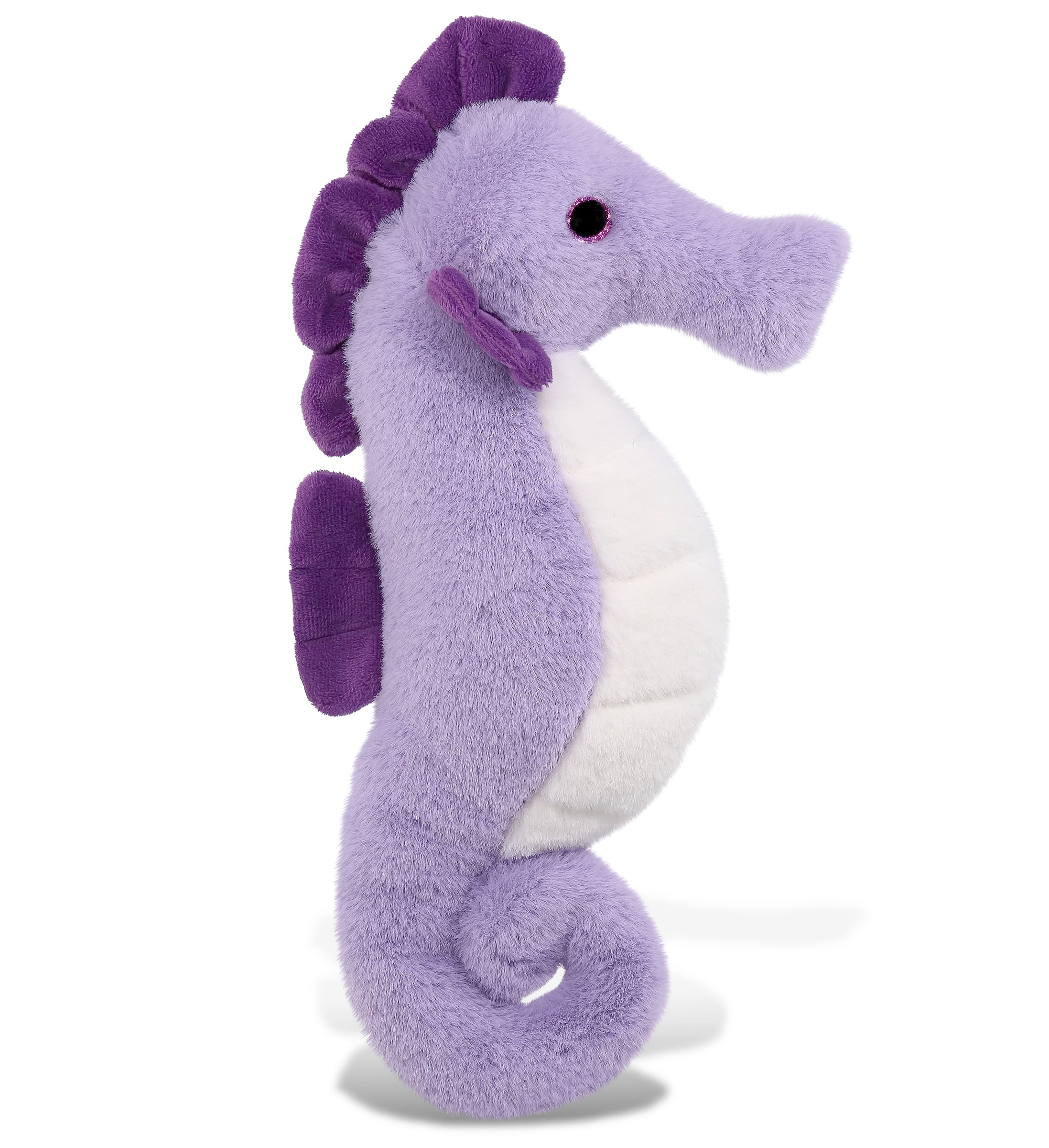 DolliBu Purple Seahorse Super Soft Stuffed Animal, Cute Realistic ...