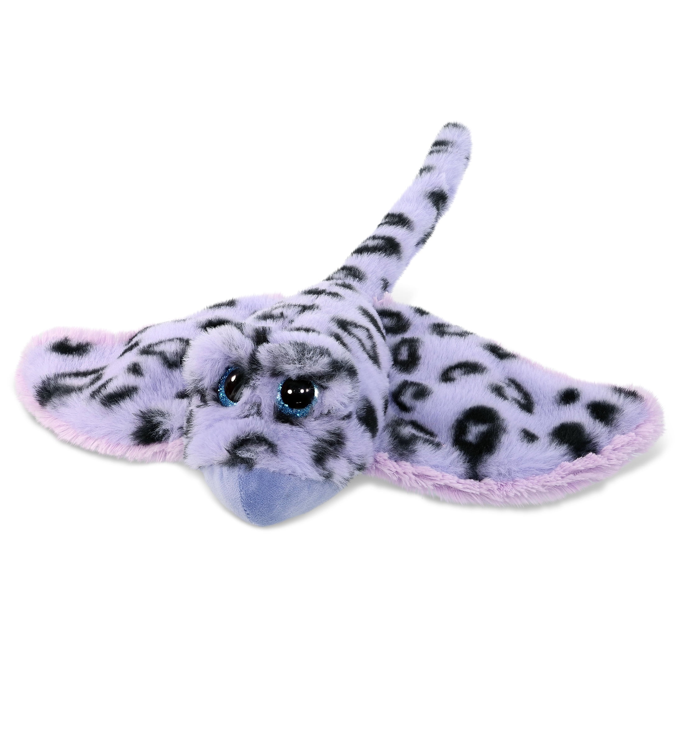 DolliBu Purple Stingray Super Soft Stuffed Animal, Cute Realistic ...