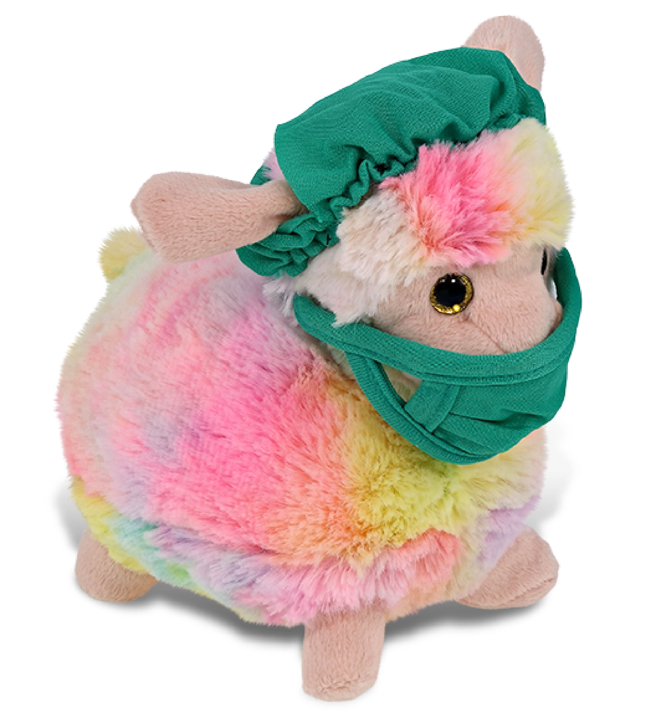 DolliBu Rainbow Sheep Doctor Plush Toy - Super Soft Sheep Doctor ...