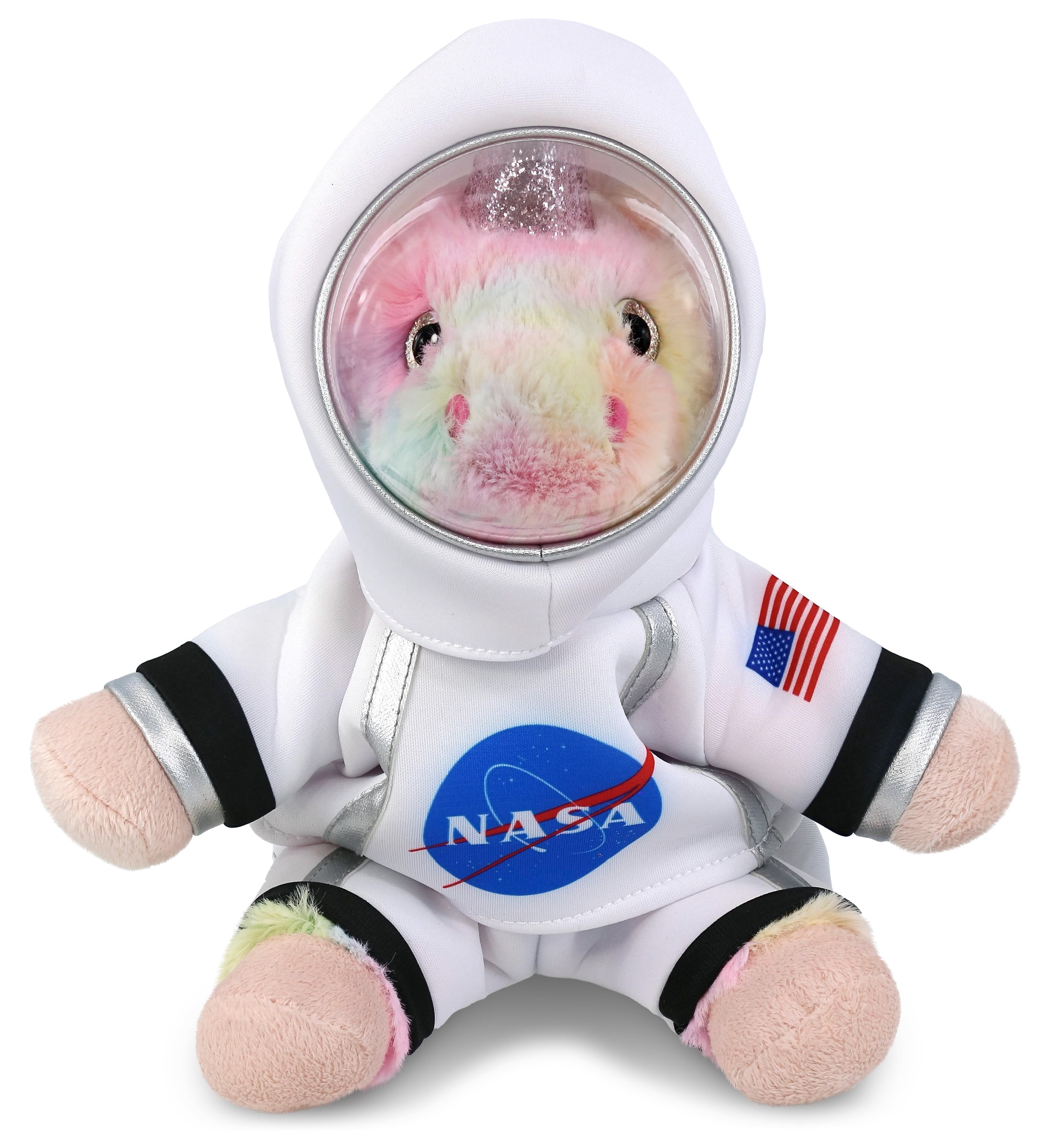 DolliBu Rainbow Unicorn Astronaut Plush Toy - Super Soft Fantasy ...